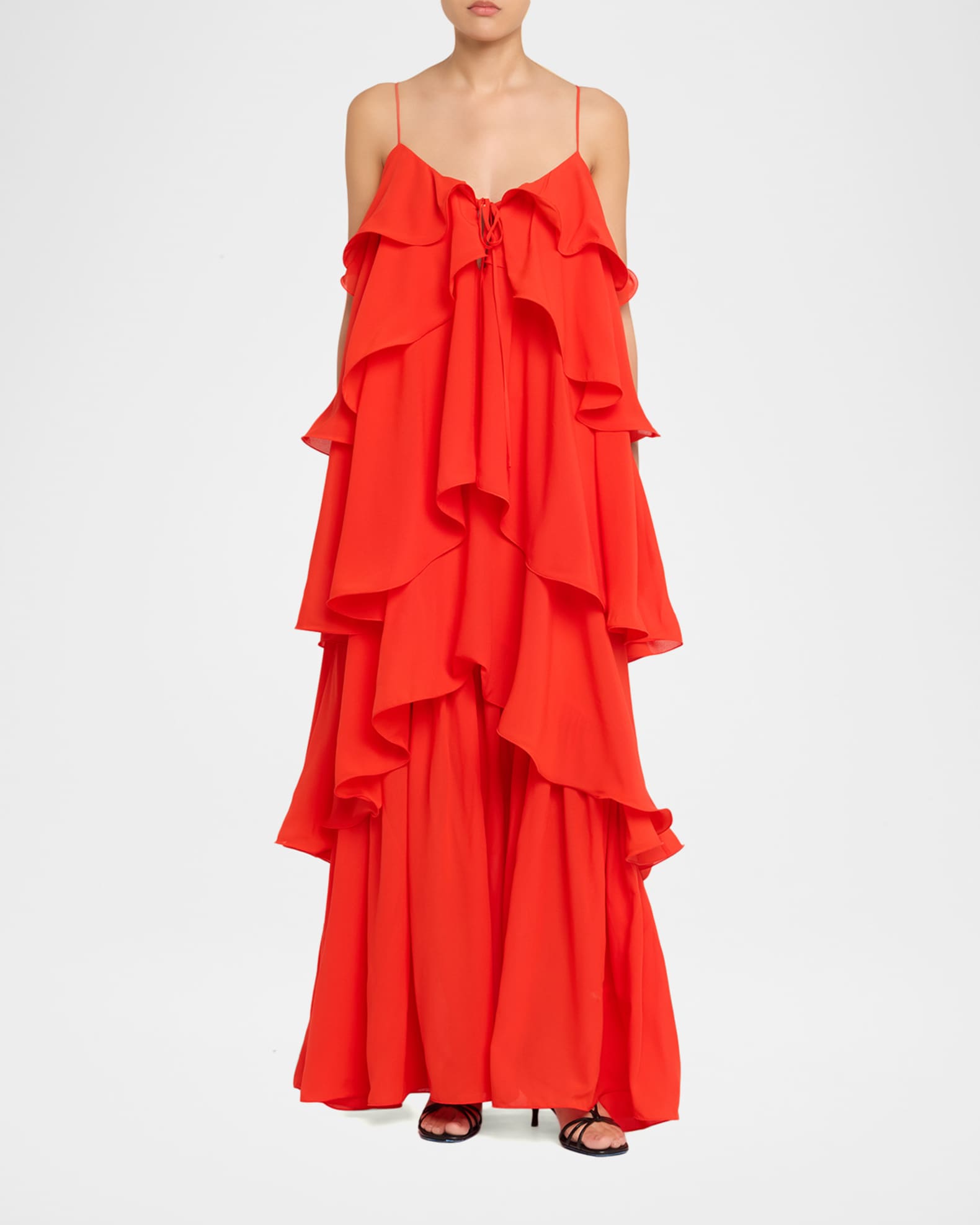 Toccin Augustina Tiered Maxi Dress | Neiman Marcus