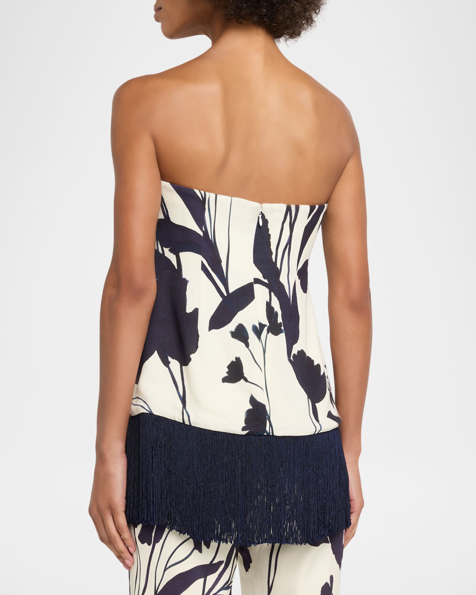 Cara Cara Benita Strapless Fringe Top | Neiman Marcus