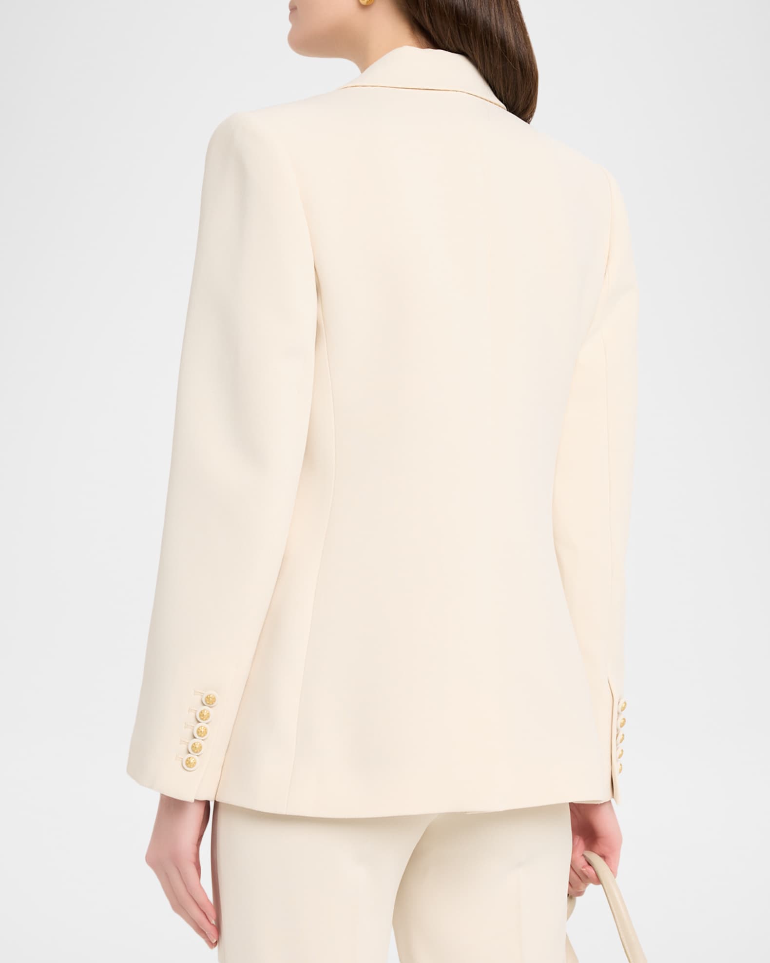 Kobi Halperin Rue Single-Button Crepe Jacket | Neiman Marcus