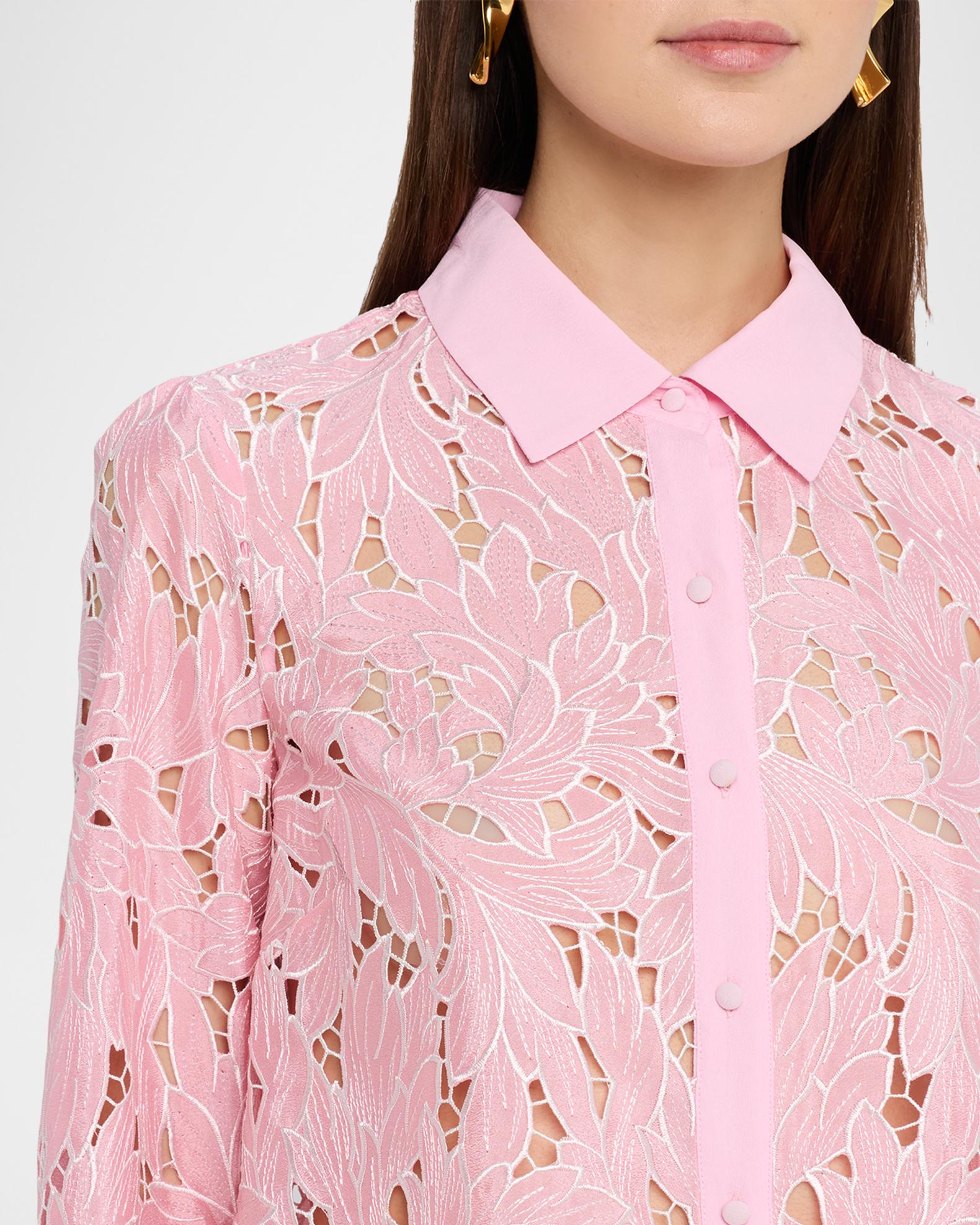 Generation Love Talsie Lace Embroidered Blouse | Neiman Marcus