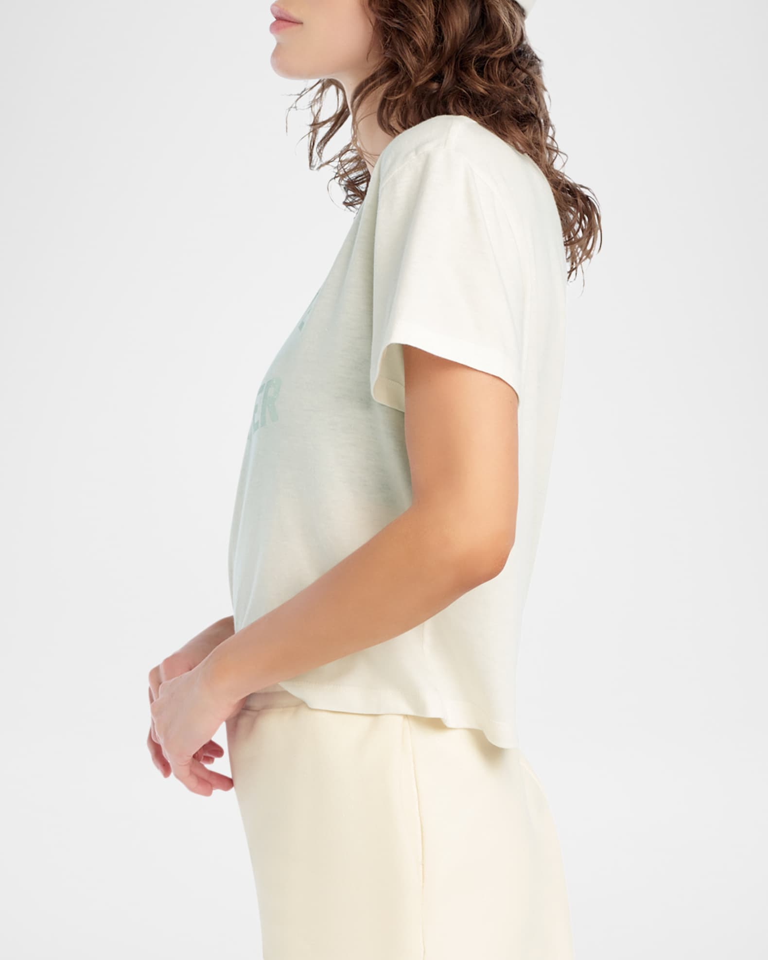 Favorite Daughter The Cropped Favorite Tee | Neiman Marcus
