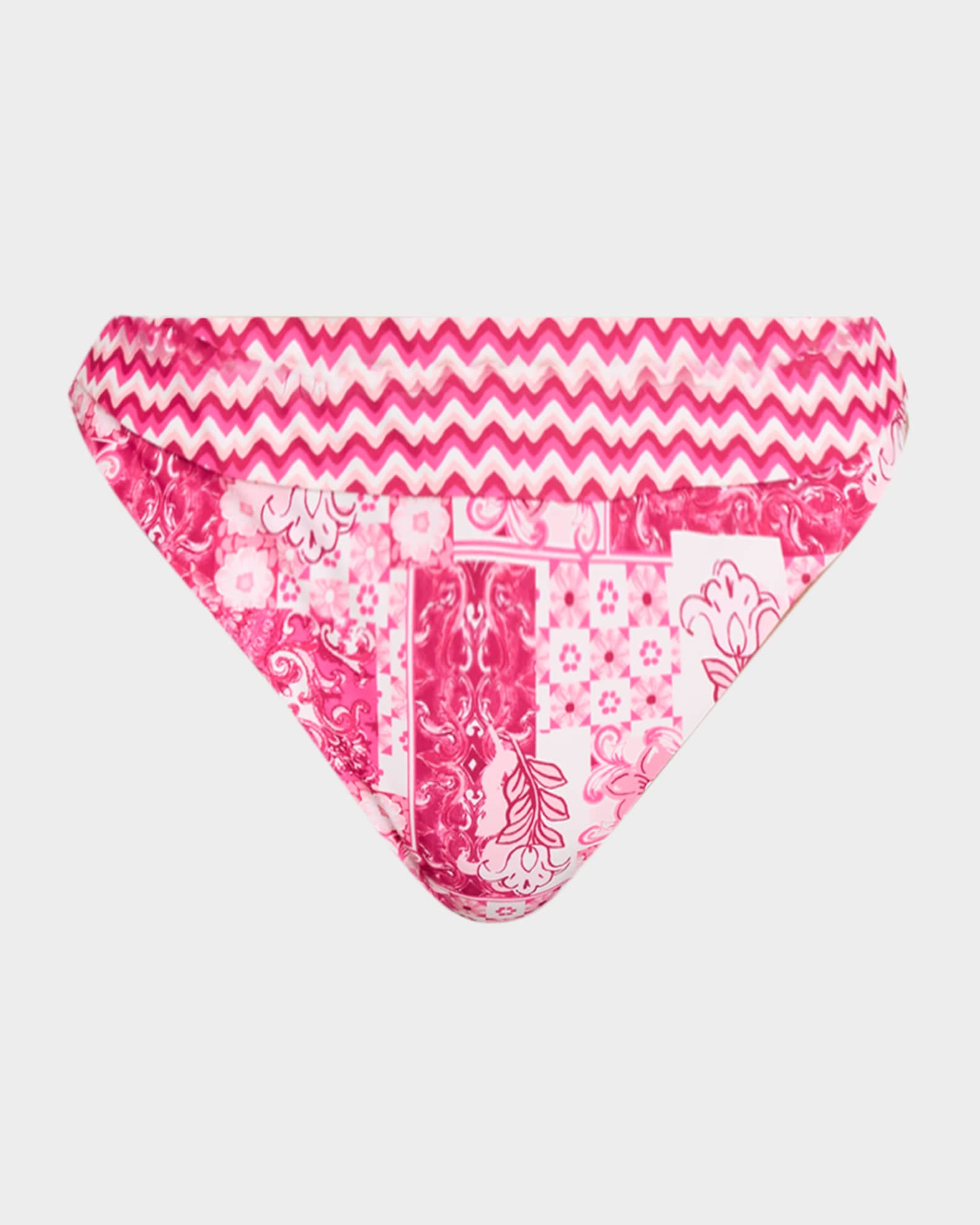 Ramy Brook Printed Isla Bikini Bottoms | Neiman Marcus