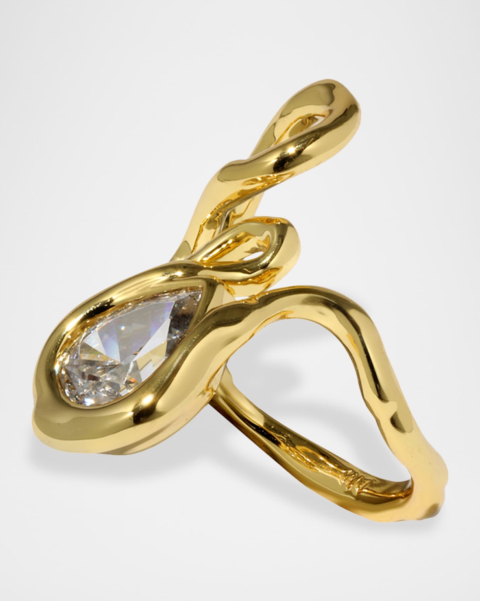 Alexis Bittar Asterales Floating Vine Ring, Size 8 | Neiman Marcus