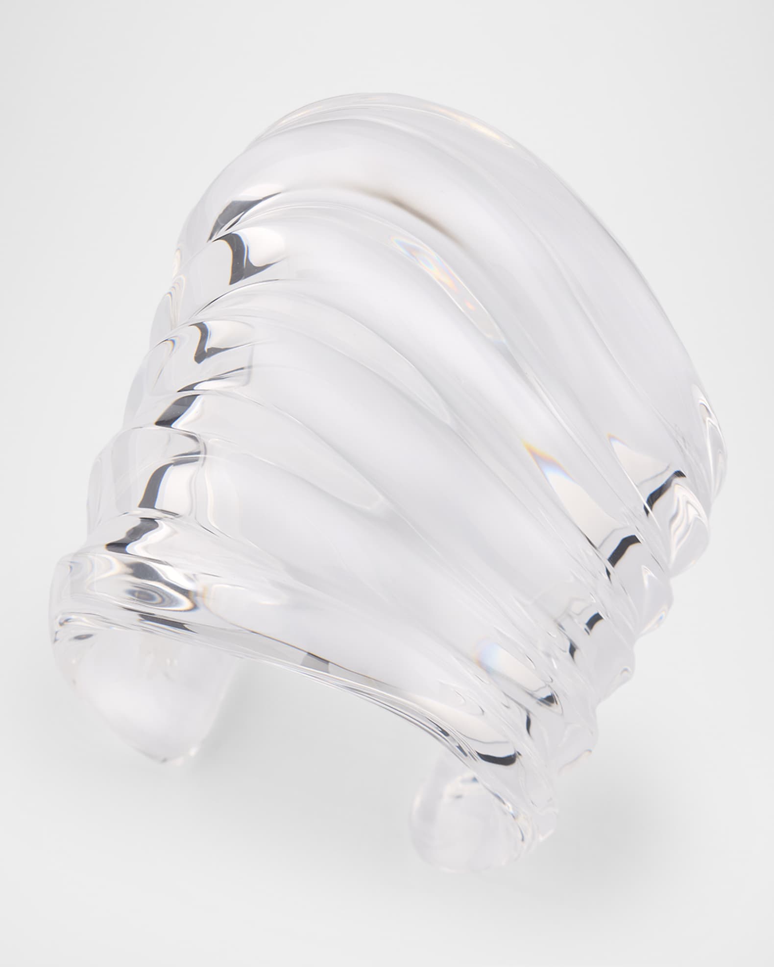Alexis Bittar Liquid Lucite Wide Ripple Cuff Bracelet | Neiman Marcus