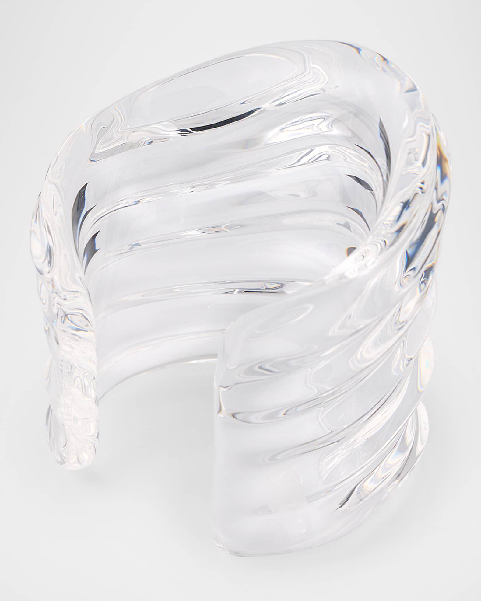 Alexis Bittar Liquid Lucite Wide Ripple Cuff Bracelet | Neiman Marcus
