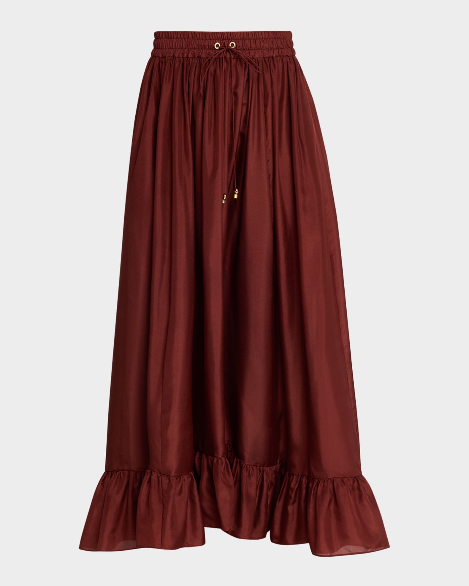 Zimmermann Aster Silk Maxi Skirt | Neiman Marcus