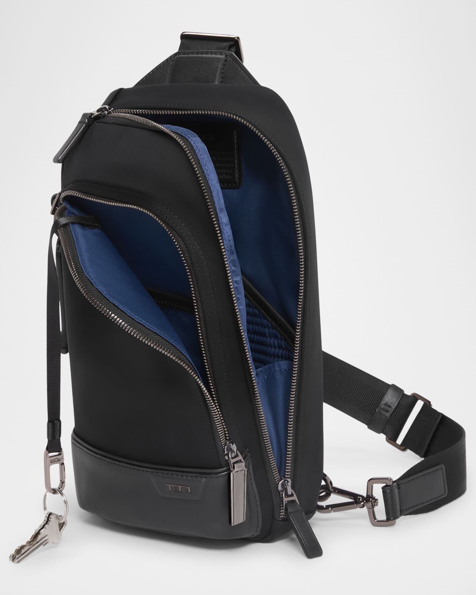 Tumi Harrison Gregory Leather Sling Bag | Neiman Marcus