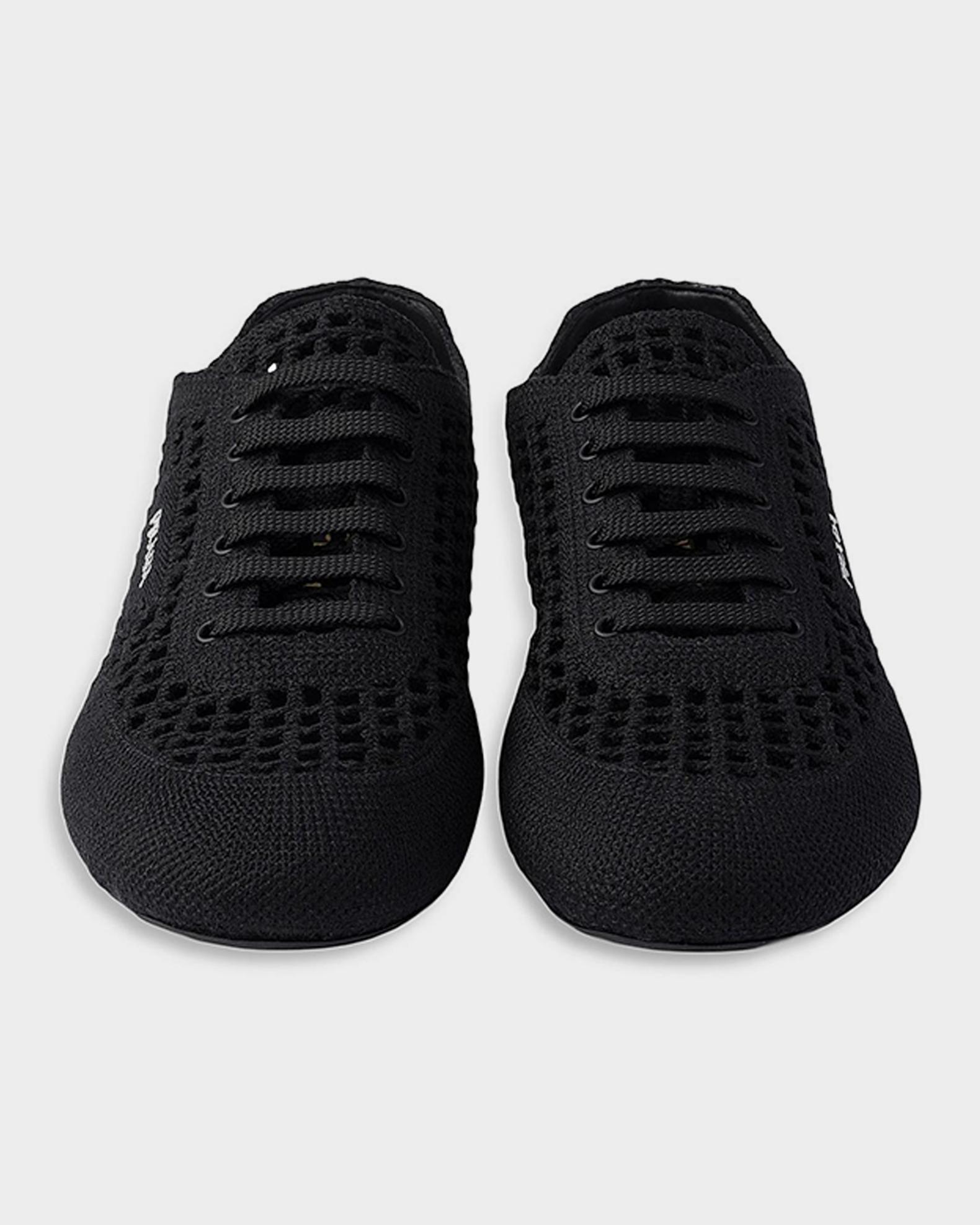 Prada Collapse Crochet Laced Sneakers | Neiman Marcus