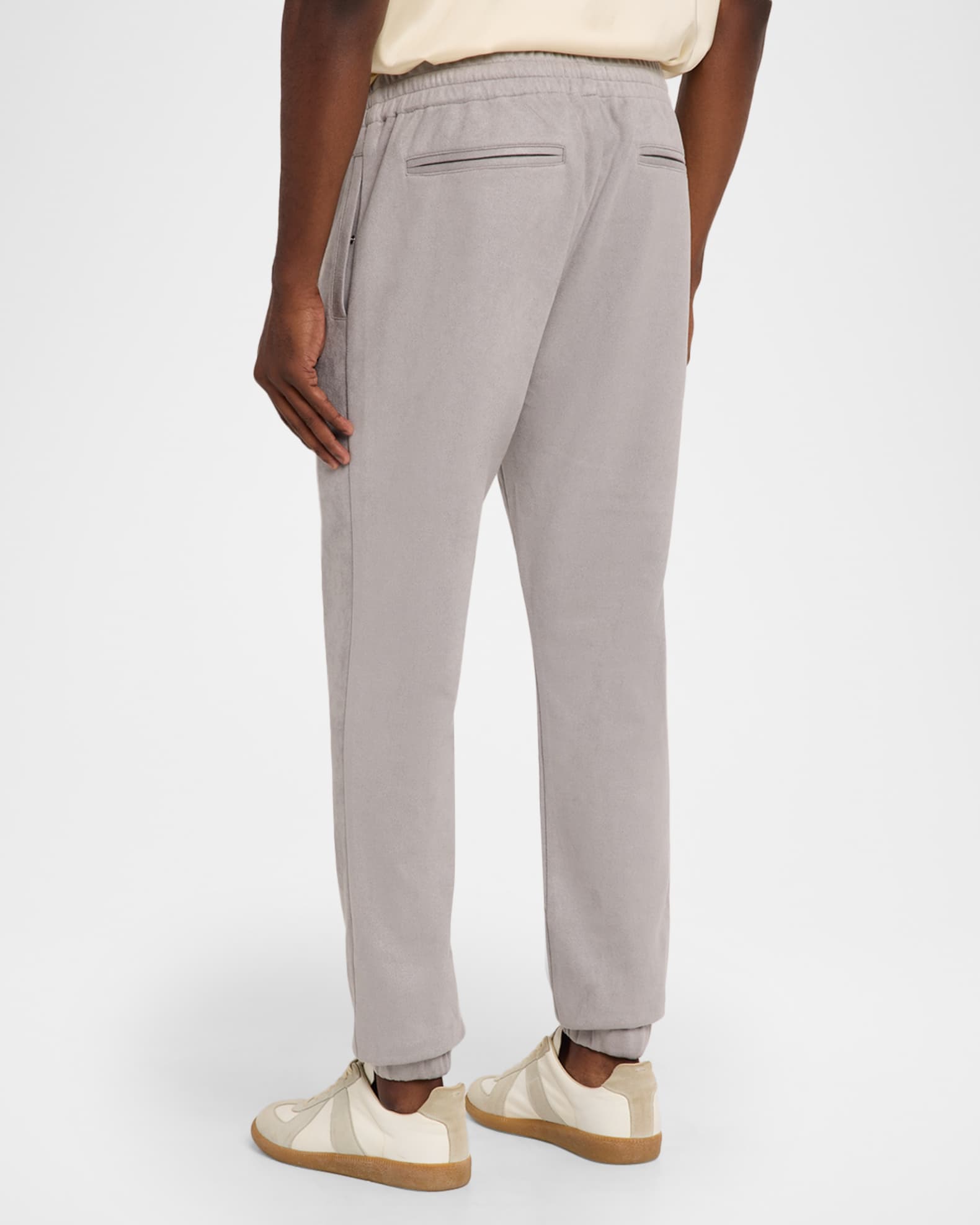 monfrere Men's Noah Faux Suede Jogger Pants | Neiman Marcus