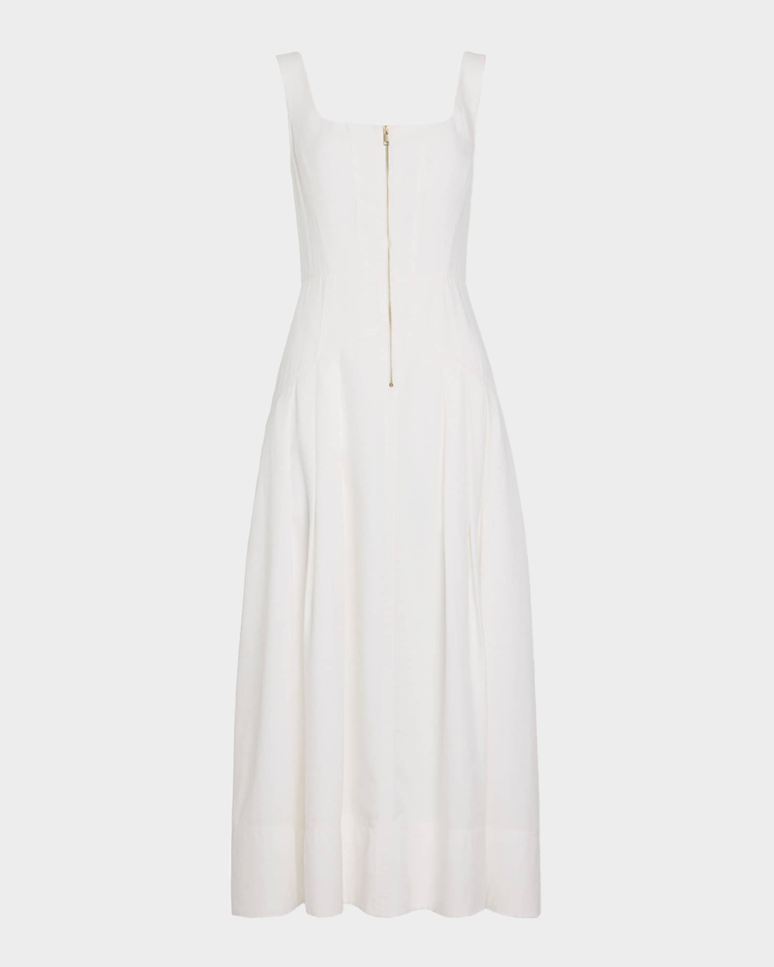 Ramy Brook Moira Zip-Front Midi Dress | Neiman Marcus