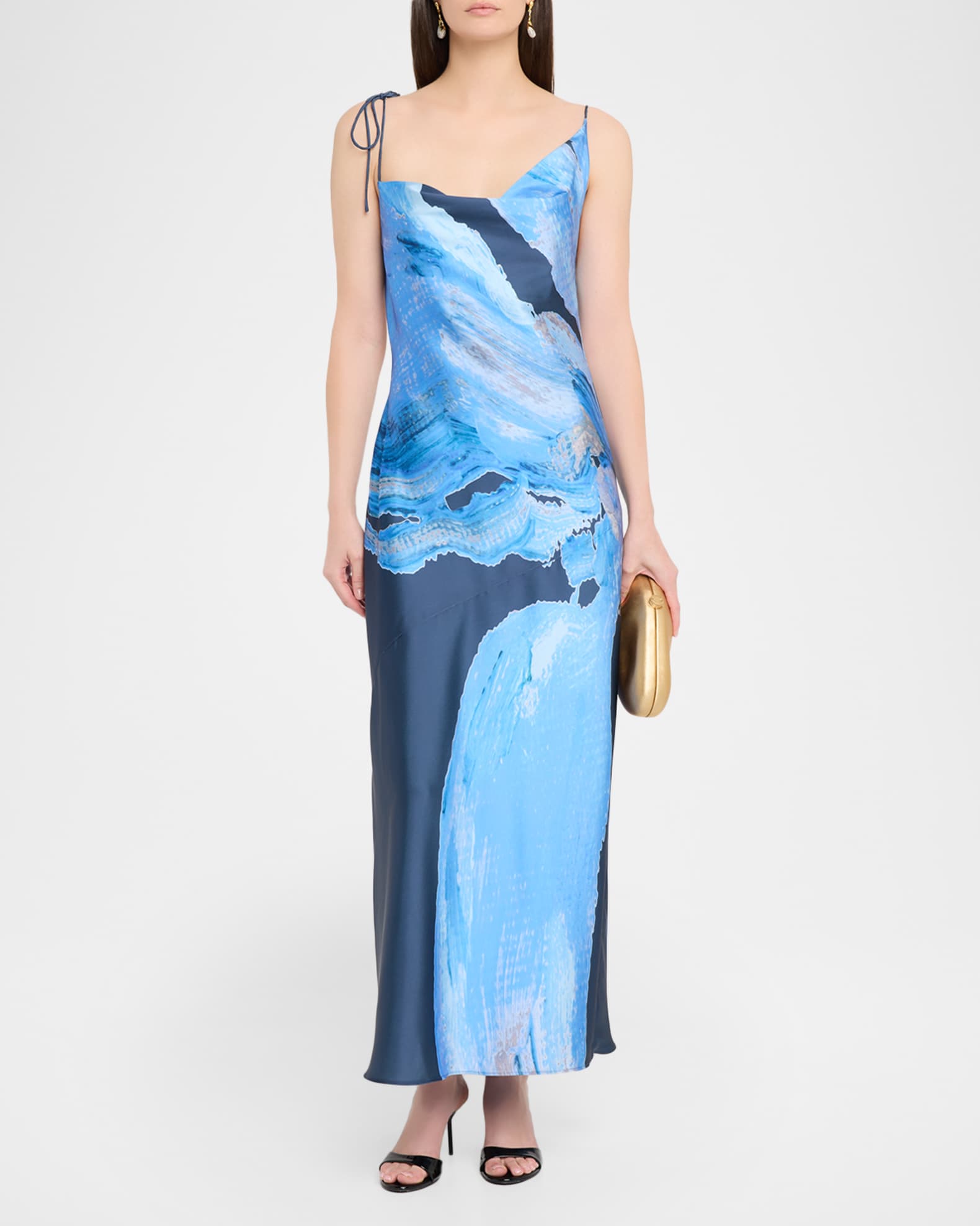 Significant Other Alis Satin Maxi Dress | Neiman Marcus