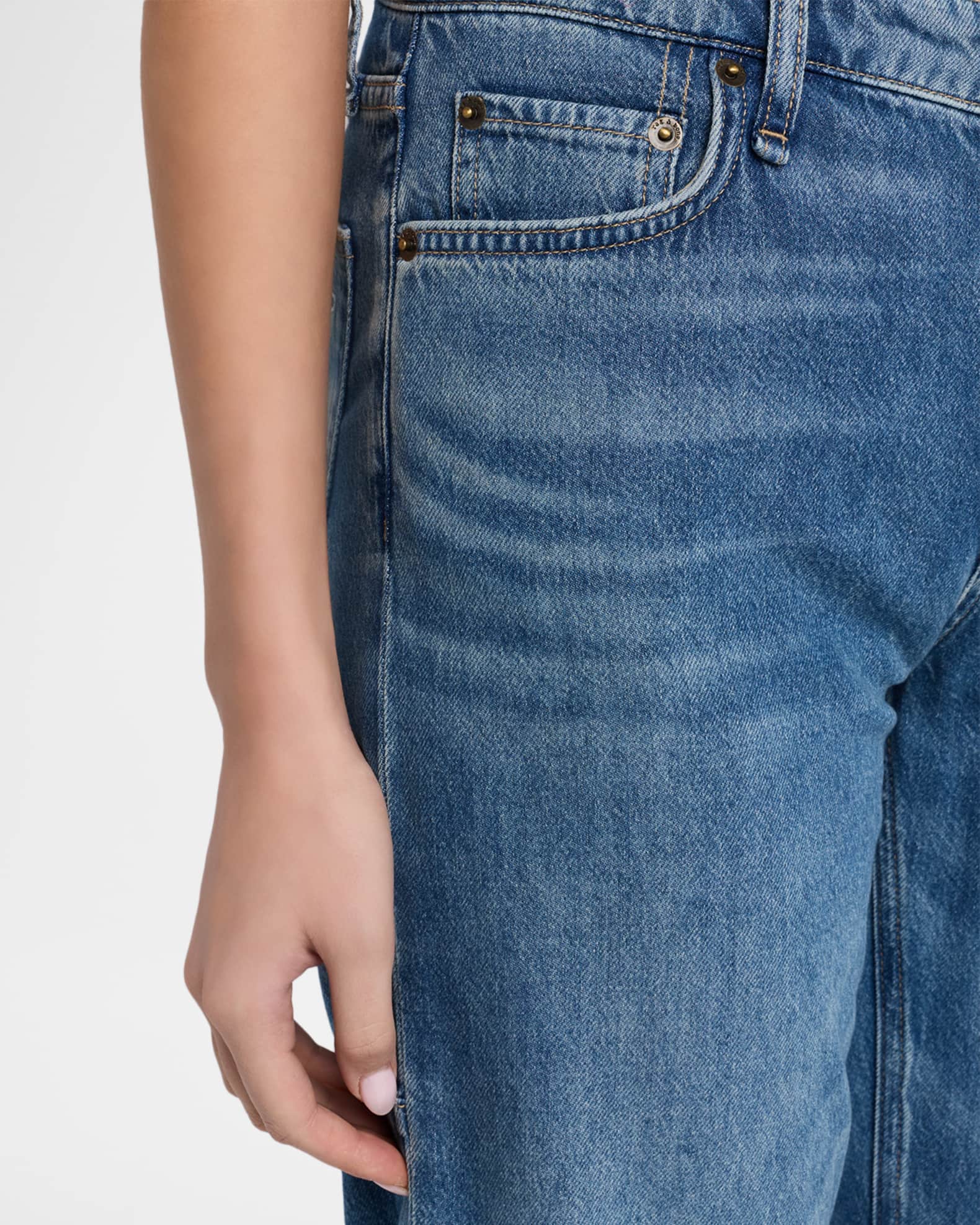 Rag & Bone Featherweight Stevie Slim Tapered Jeans | Neiman Marcus