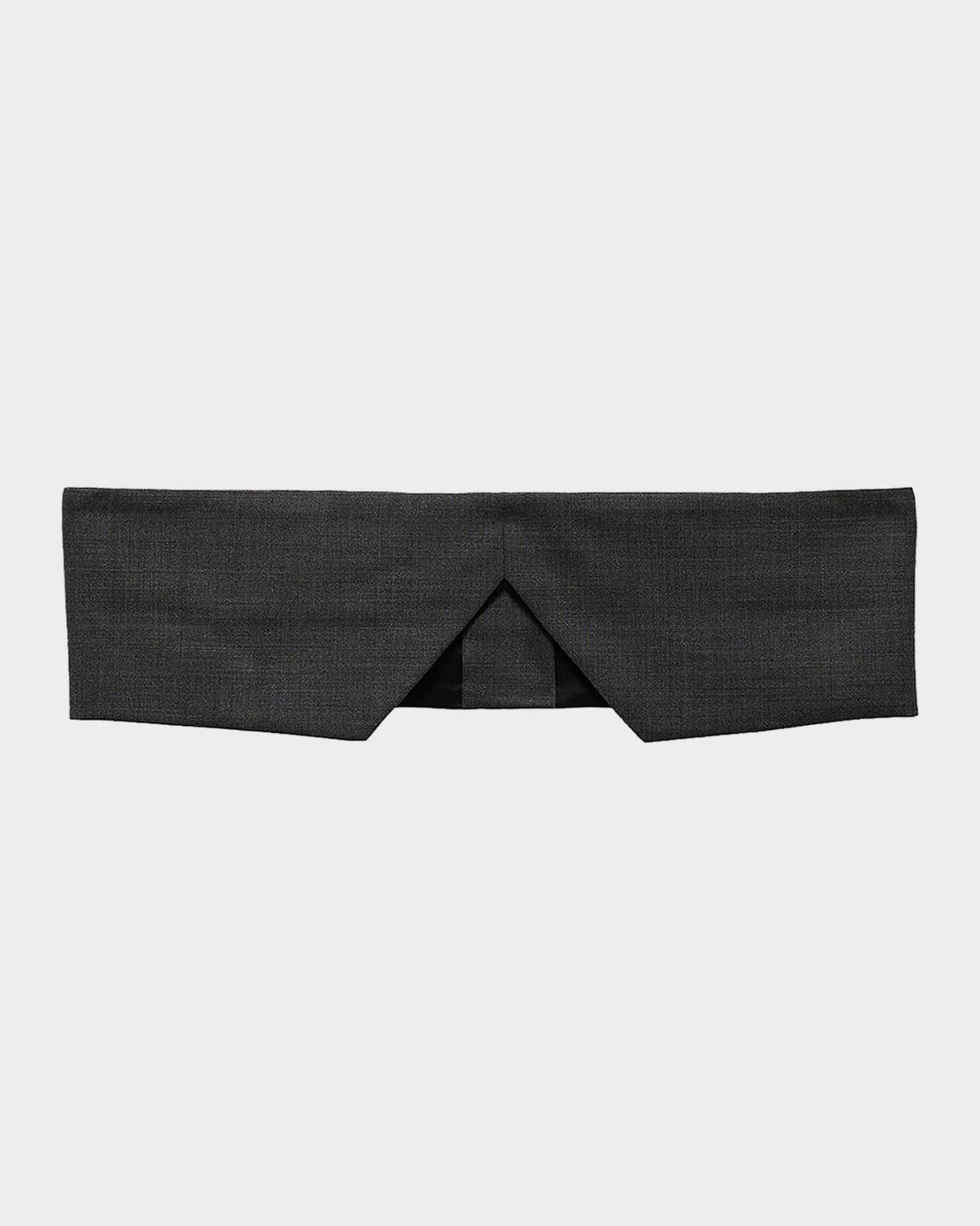 Prada Stretch-Wool Cropped Top | Neiman Marcus