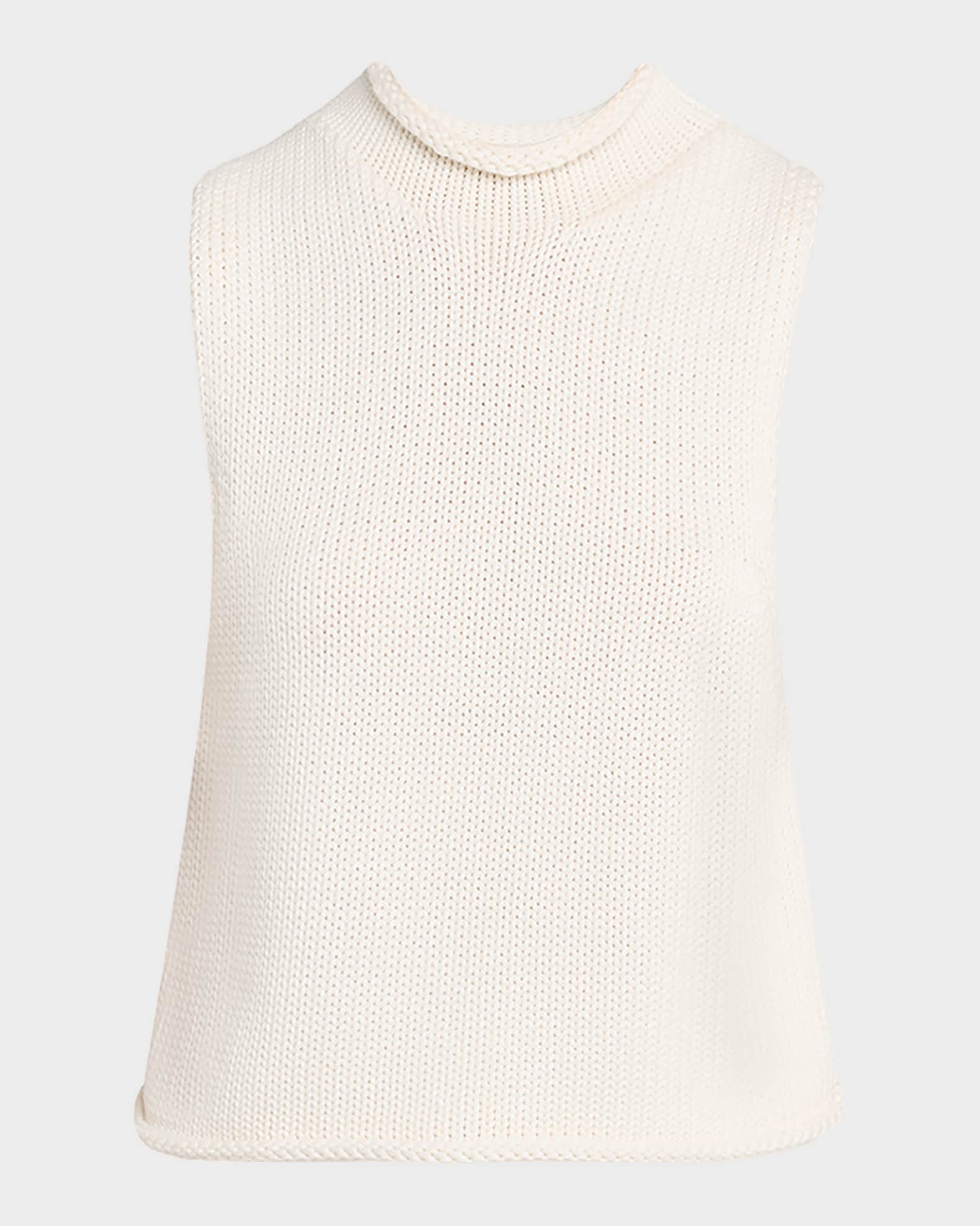 Sablyn Giada Roll-Neck Sweater Vest | Neiman Marcus