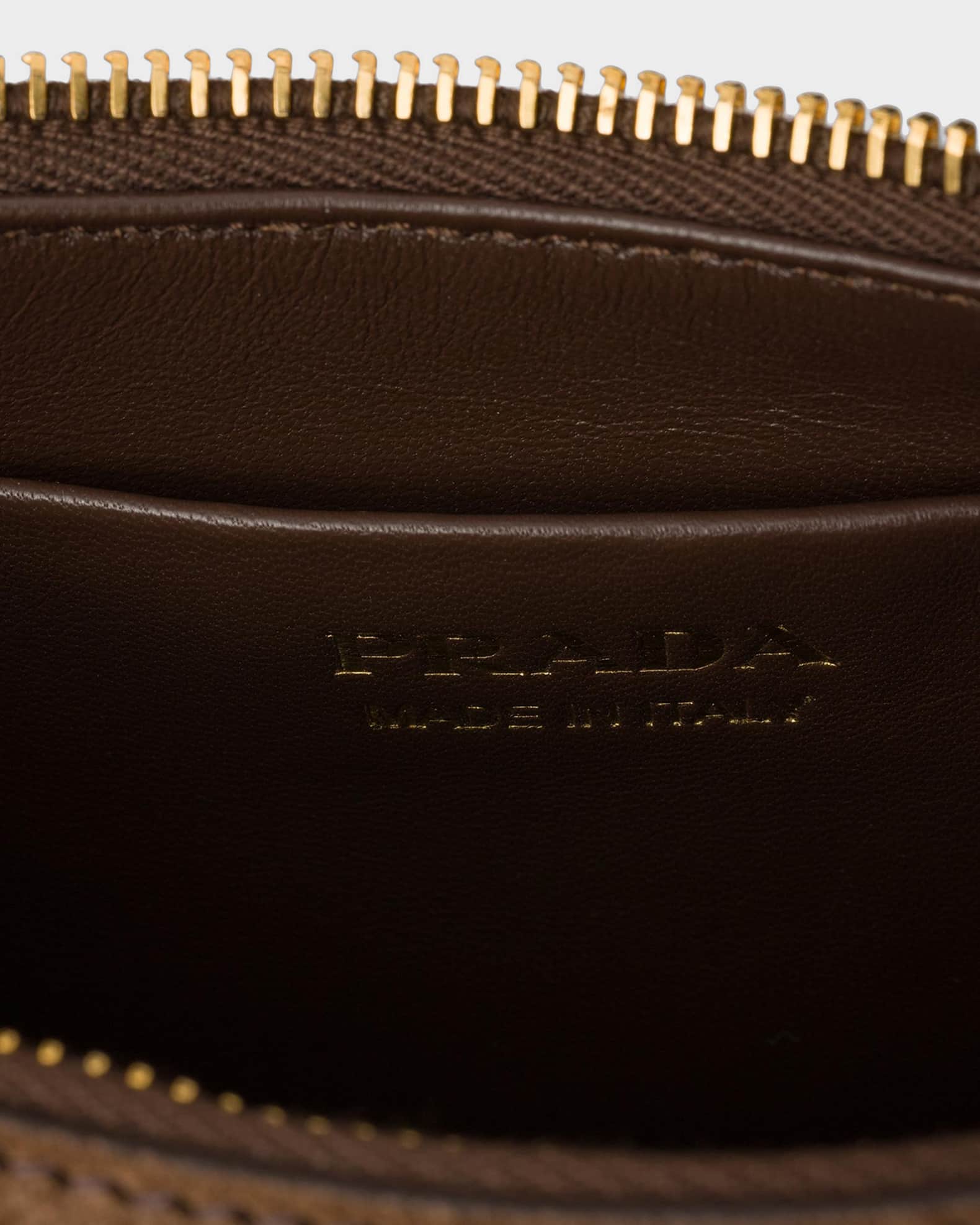 Prada Prada Arqu Mini Suede Shoulder Bag | Neiman Marcus