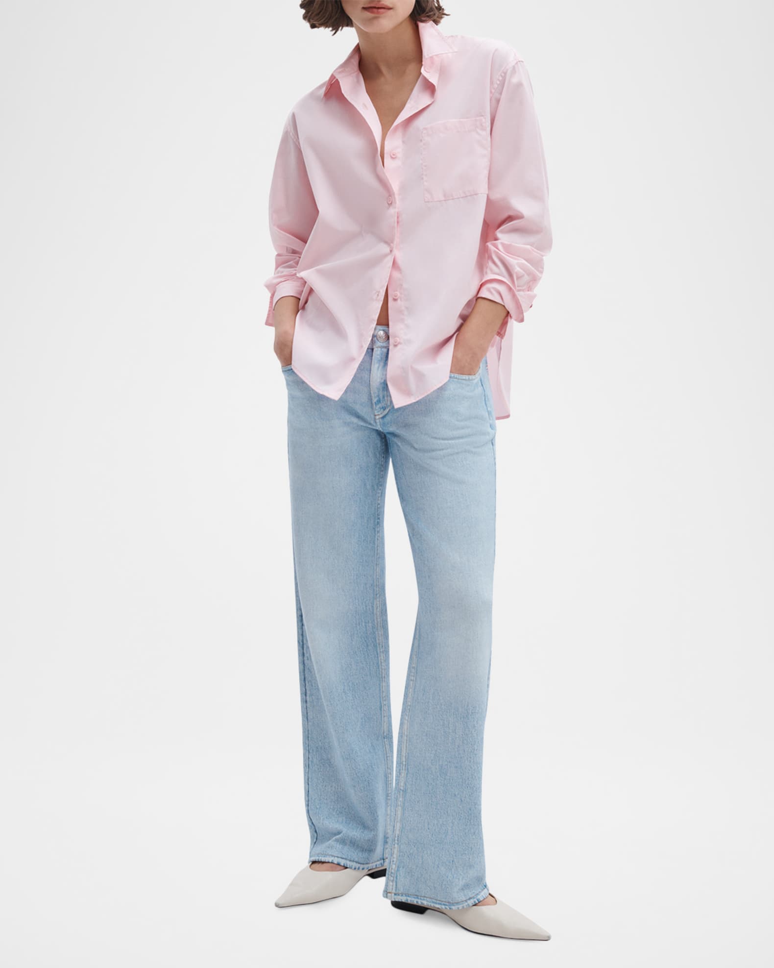 Rag & Bone rb Miramar Cam Low-Rise Relaxed Straight Jeans | Neiman Marcus