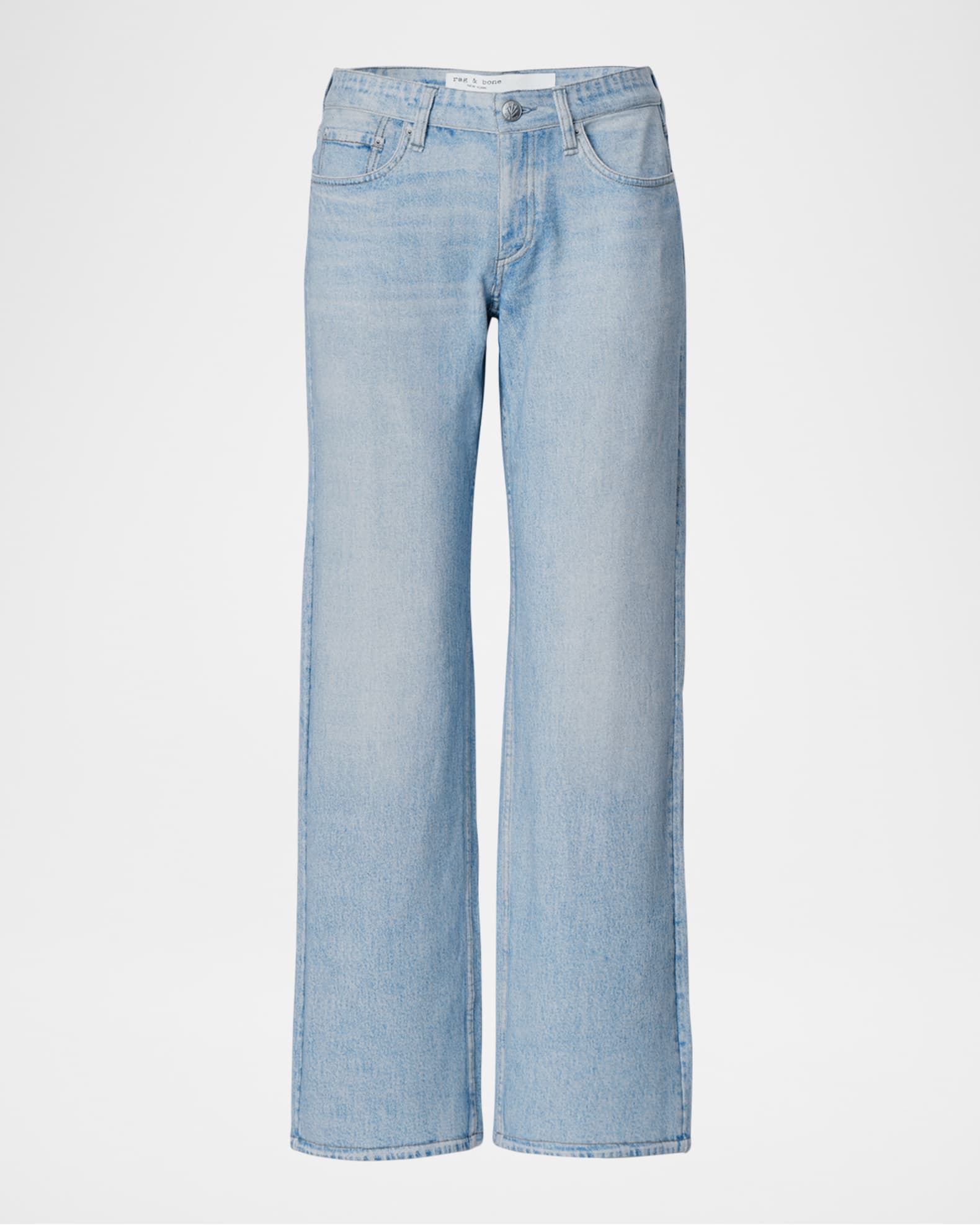 Rag & Bone rb Miramar Cam Low-Rise Relaxed Straight Jeans | Neiman Marcus