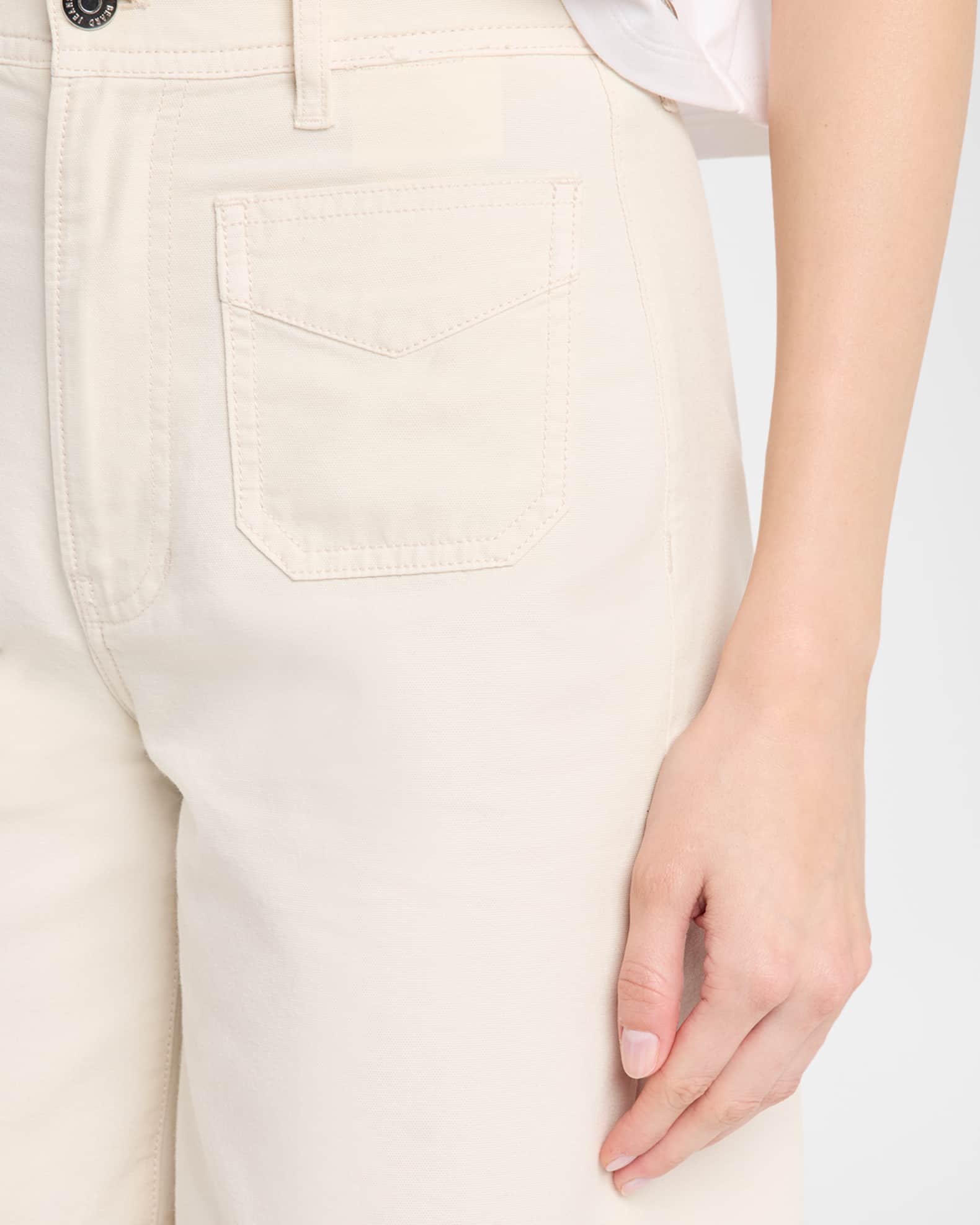 Veronica Beard Carter Front-Pocket Bermuda Shorts | Neiman Marcus