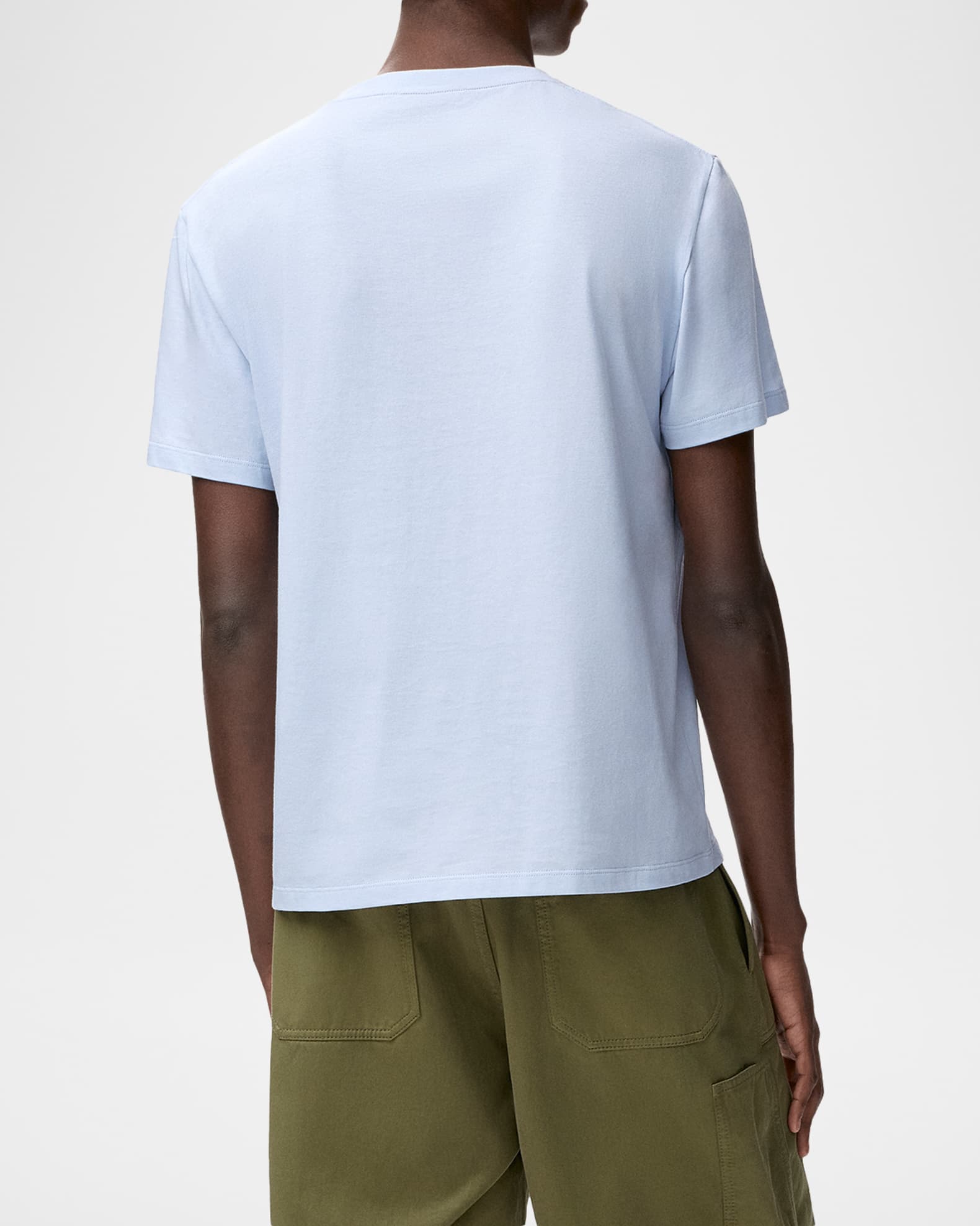 Loewe x Paula's Ibiza Men's Embroidered Logo T-Shirt | Neiman Marcus