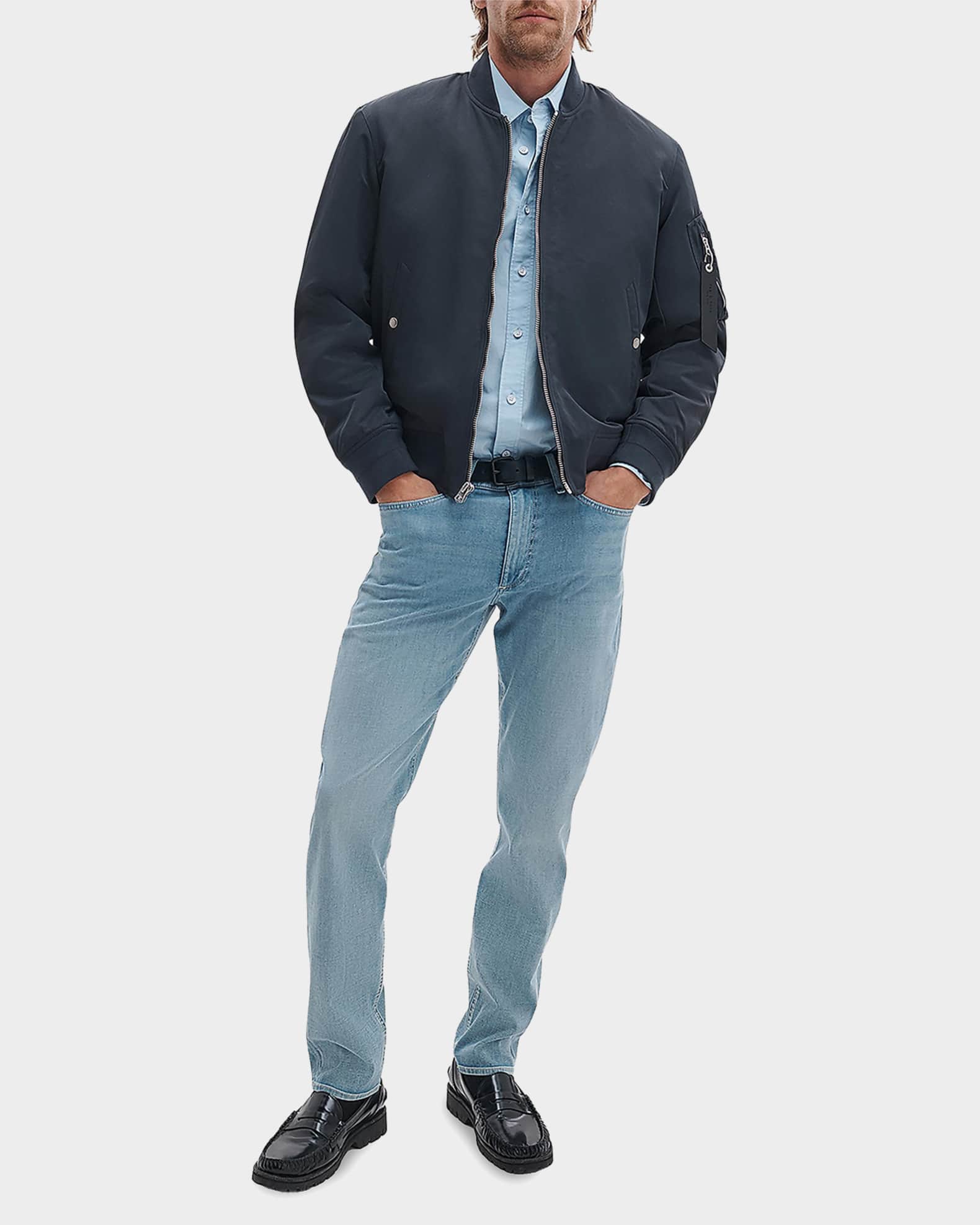 Rag & Bone Men's Airflex Faded Wash Denim Classic-Fit Jeans | Neiman Marcus