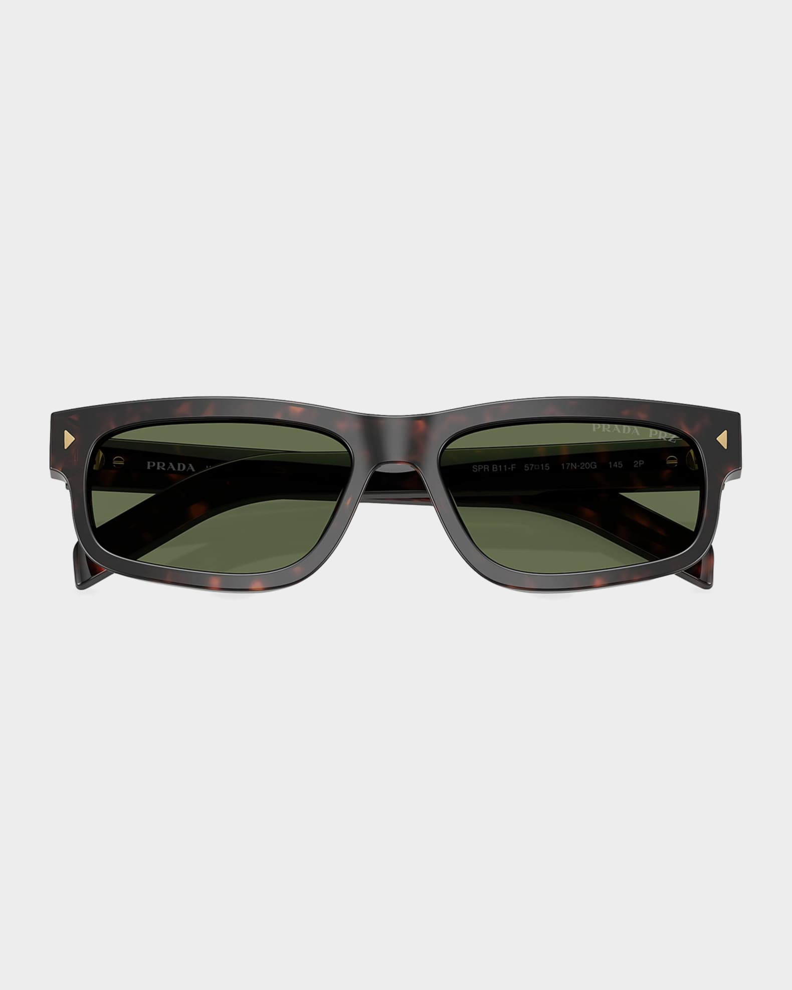 Prada 57MM Rectangular Sunglasses | Neiman Marcus