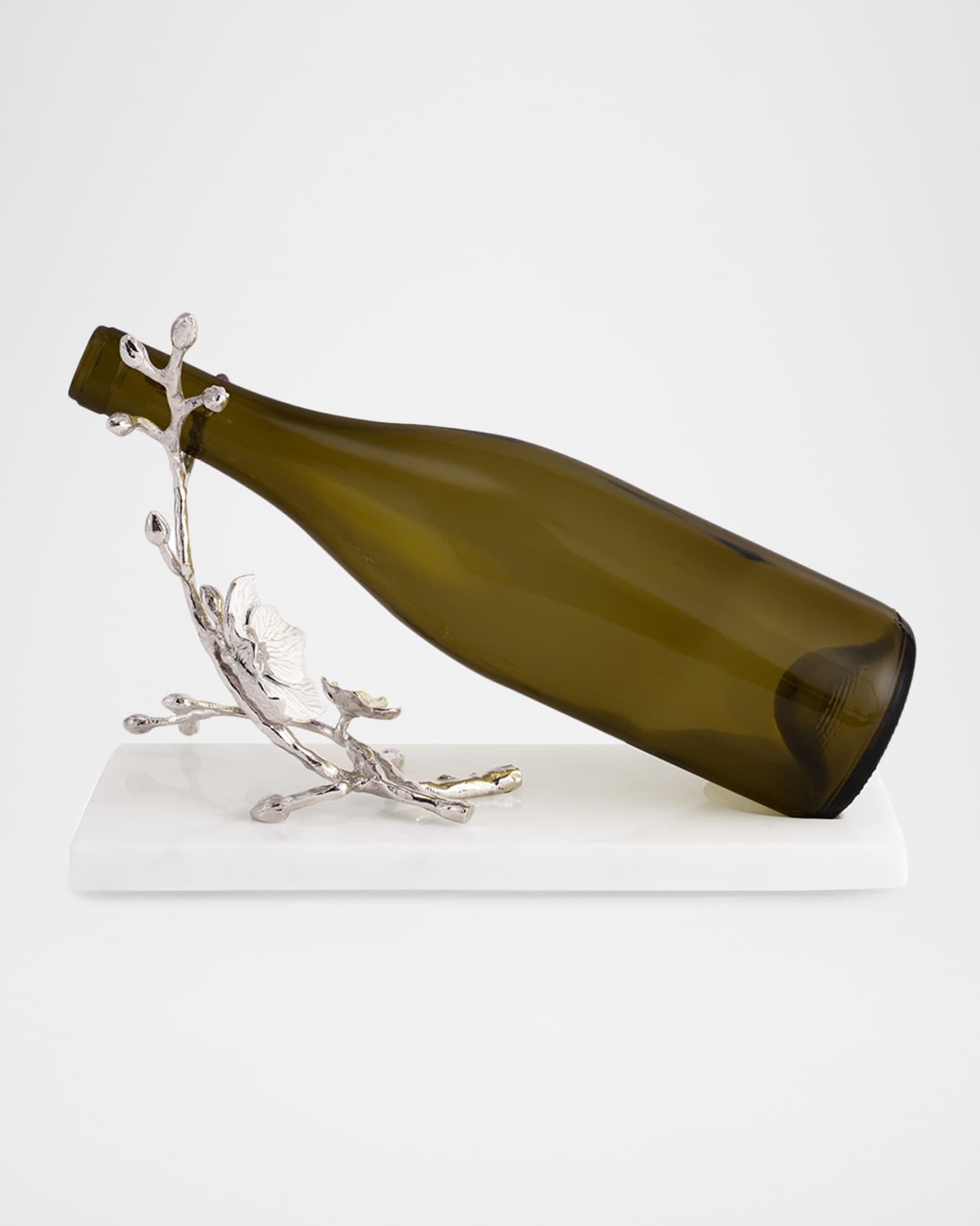 Michael Aram Silver Orchid Wine Rest | Neiman Marcus