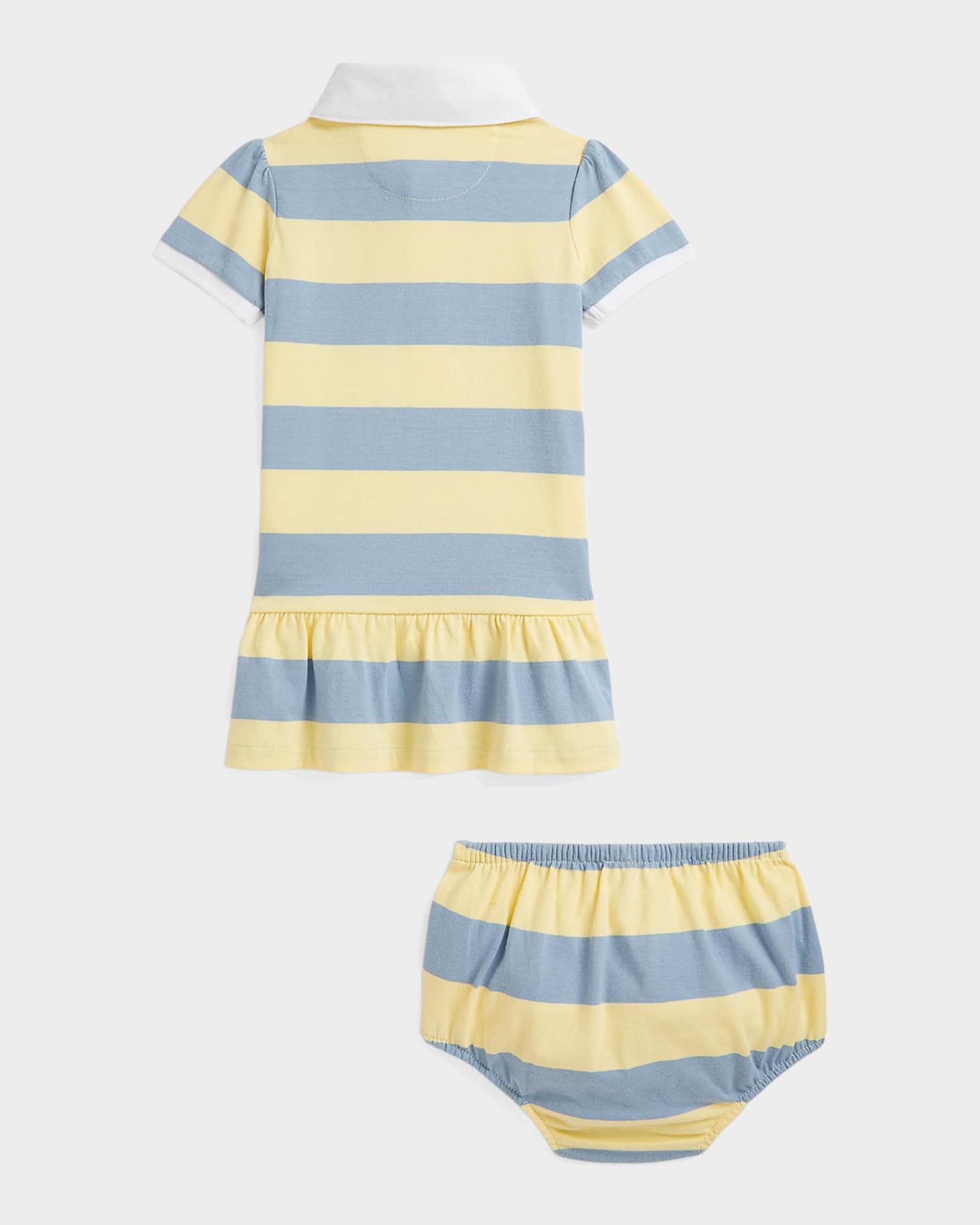 Polo Ralph Lauren Girl's Striped Rugby Jersey Dress & Bloomers Set ...