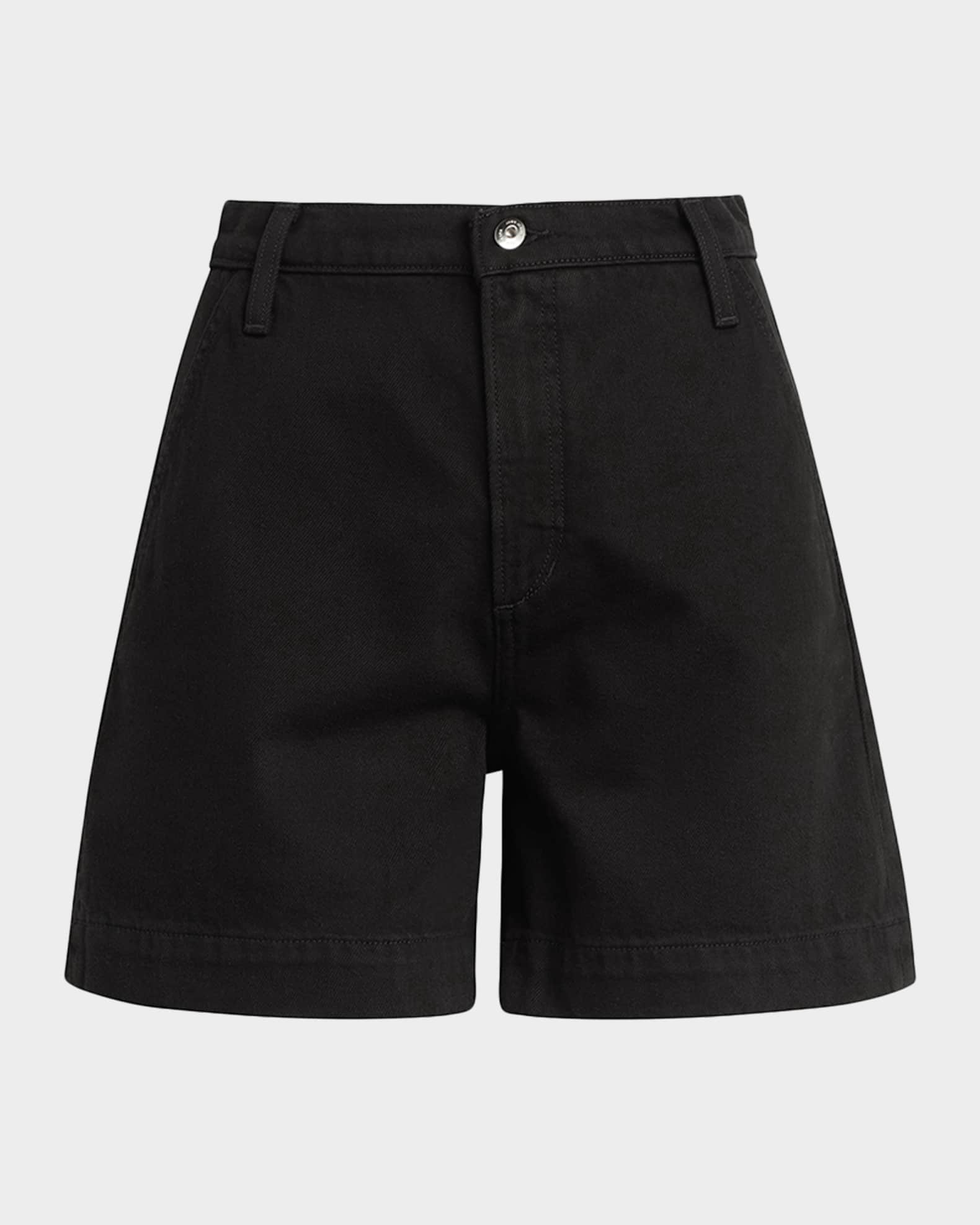 Joe's Jeans The Harlowe Denim Trouser Shorts | Neiman Marcus