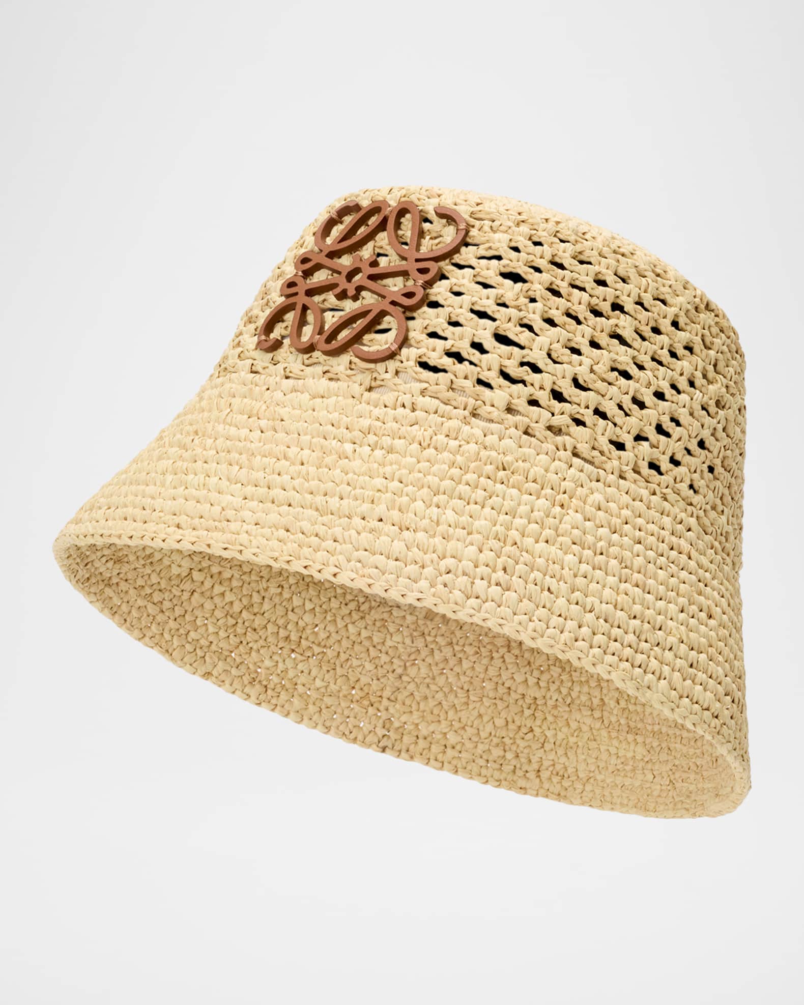 Loewe x Paula's Ibiza Anagram Bucket Hat | Neiman Marcus