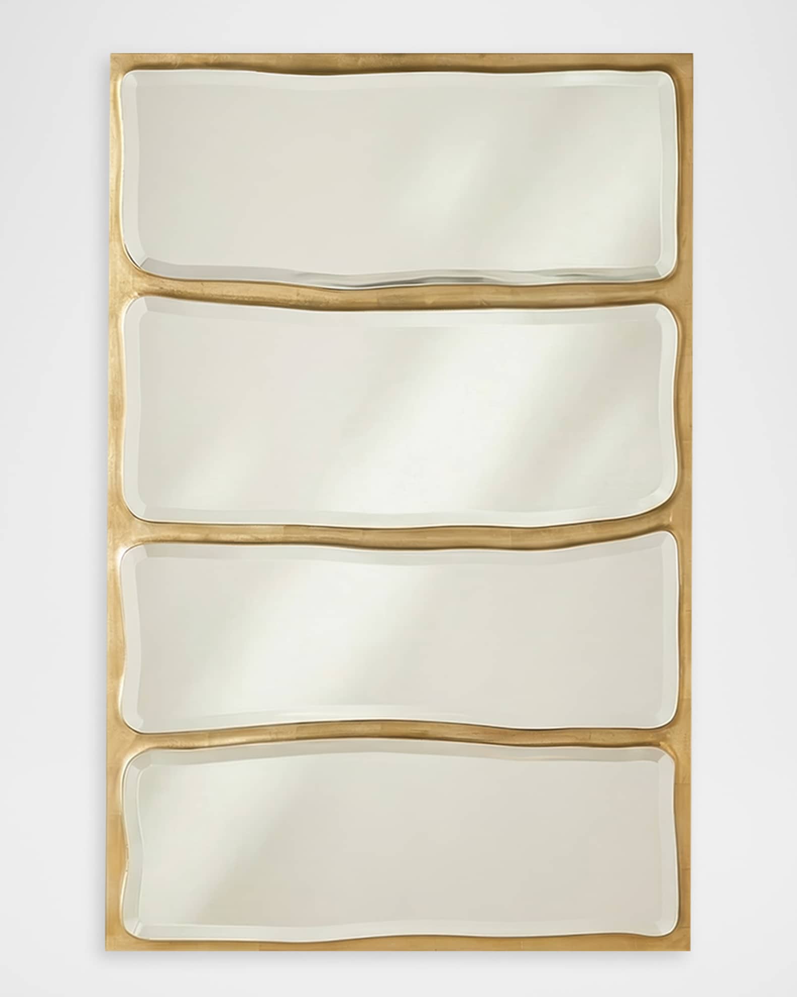 John-Richard Collection Swatch 62" Wall Mirror | Neiman Marcus