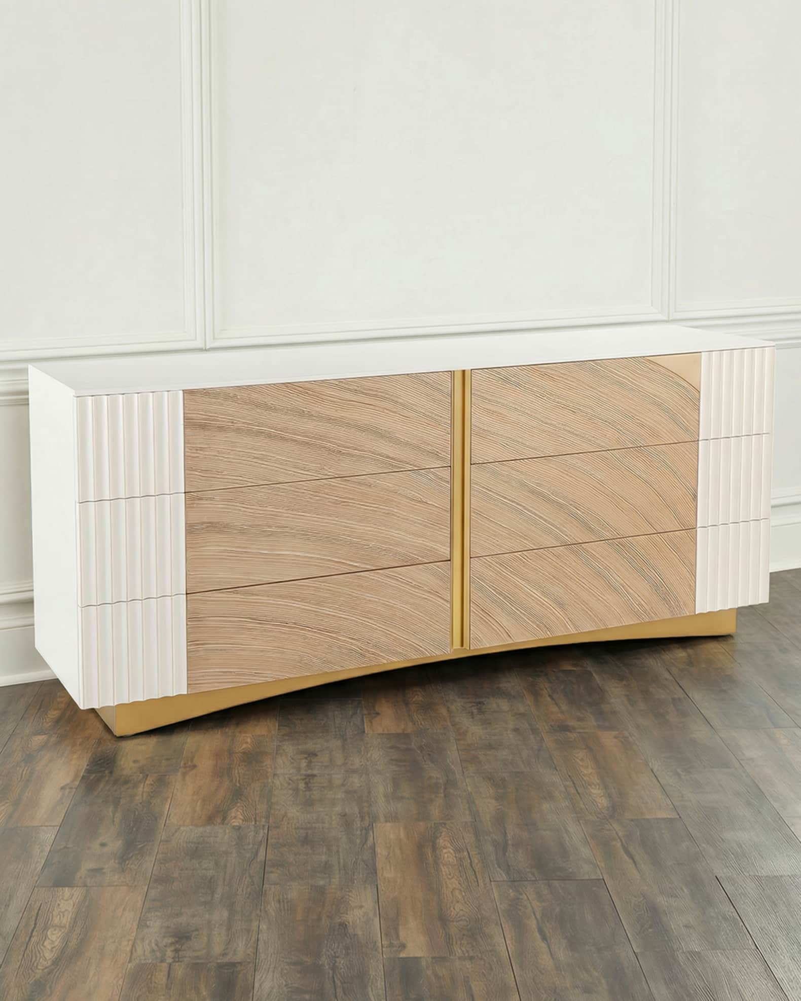 John-Richard Collection x Carol Benson-Cobb Province 6-Drawer Dresser ...