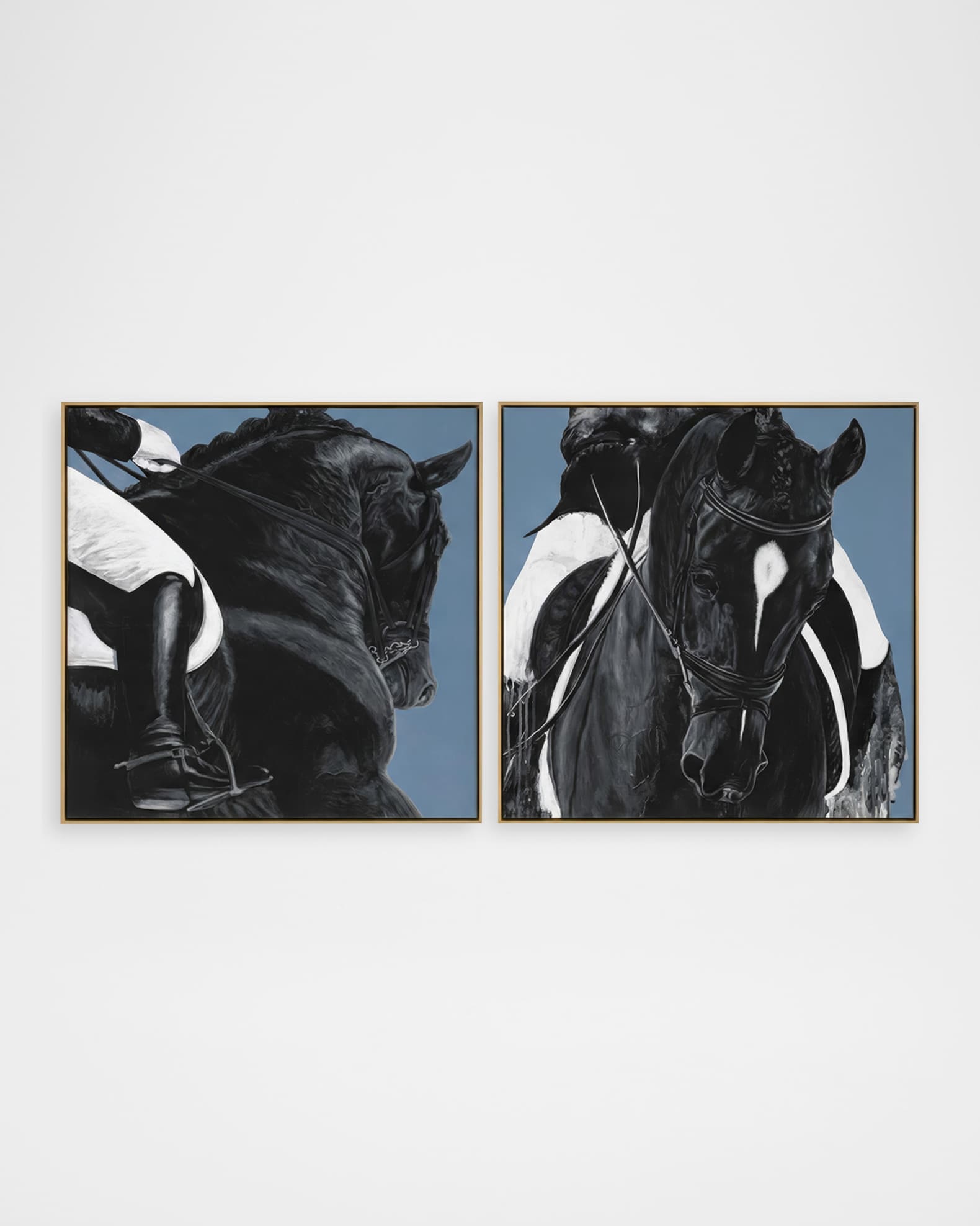 John-Richard Collection "El Nero" Framed Giclee by Kim Heal | Neiman Marcus