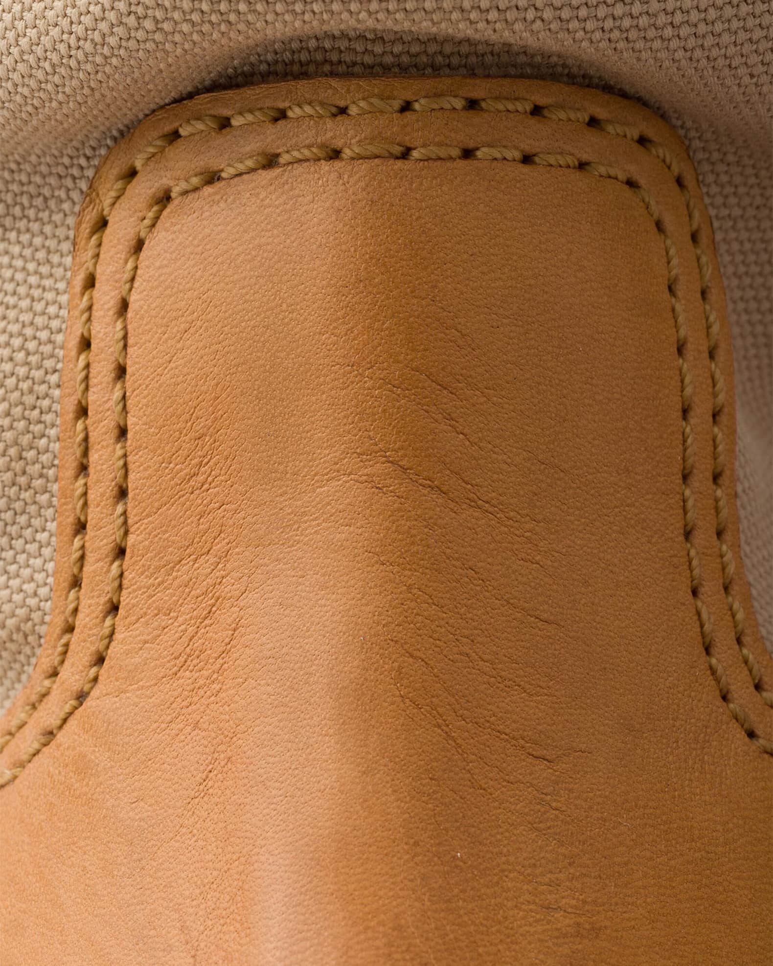 Leather and Canvas Boots | Neiman Marcus