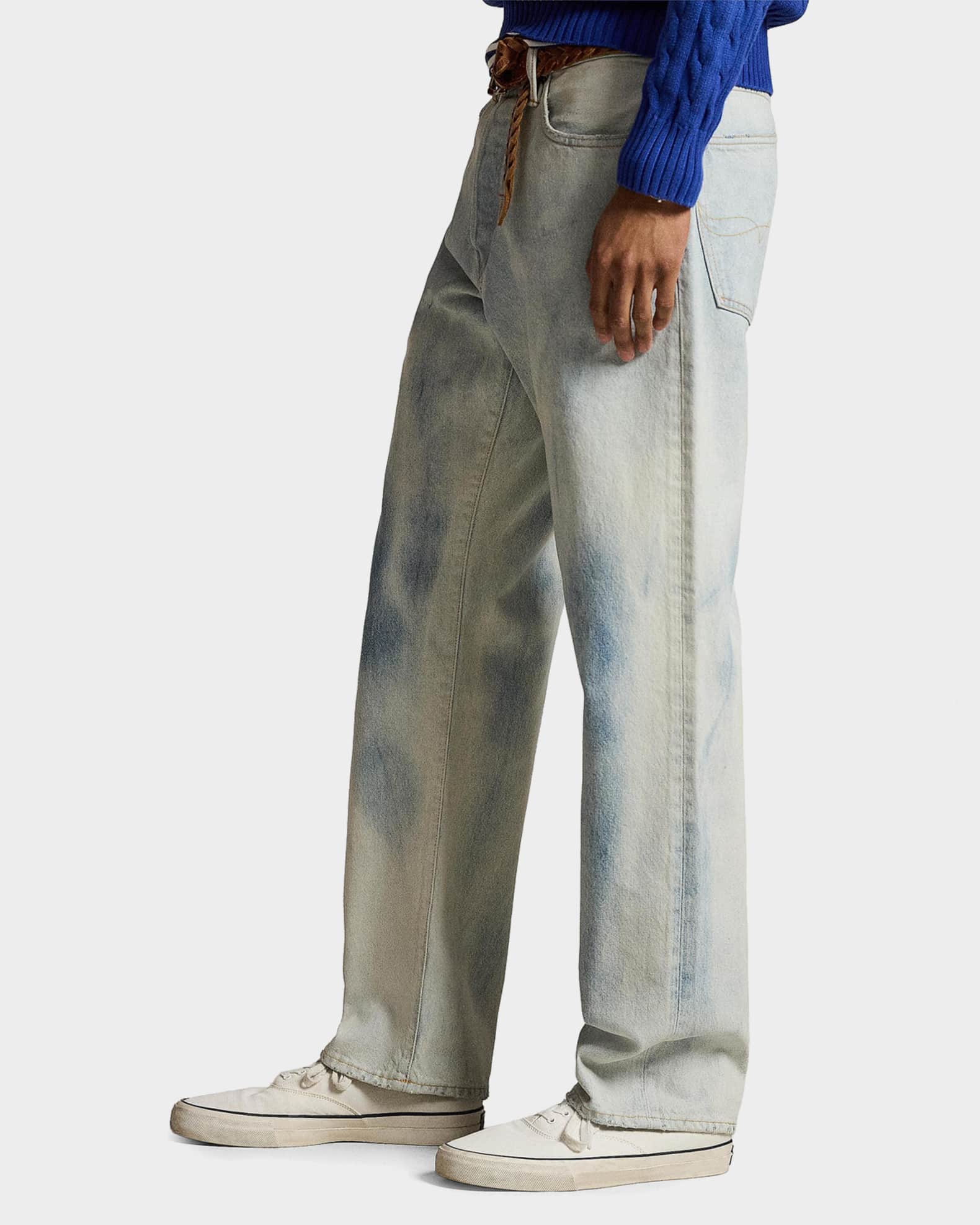 Polo Ralph Lauren 3X1 Rigid Waterside Straight-Leg Jeans | Neiman Marcus