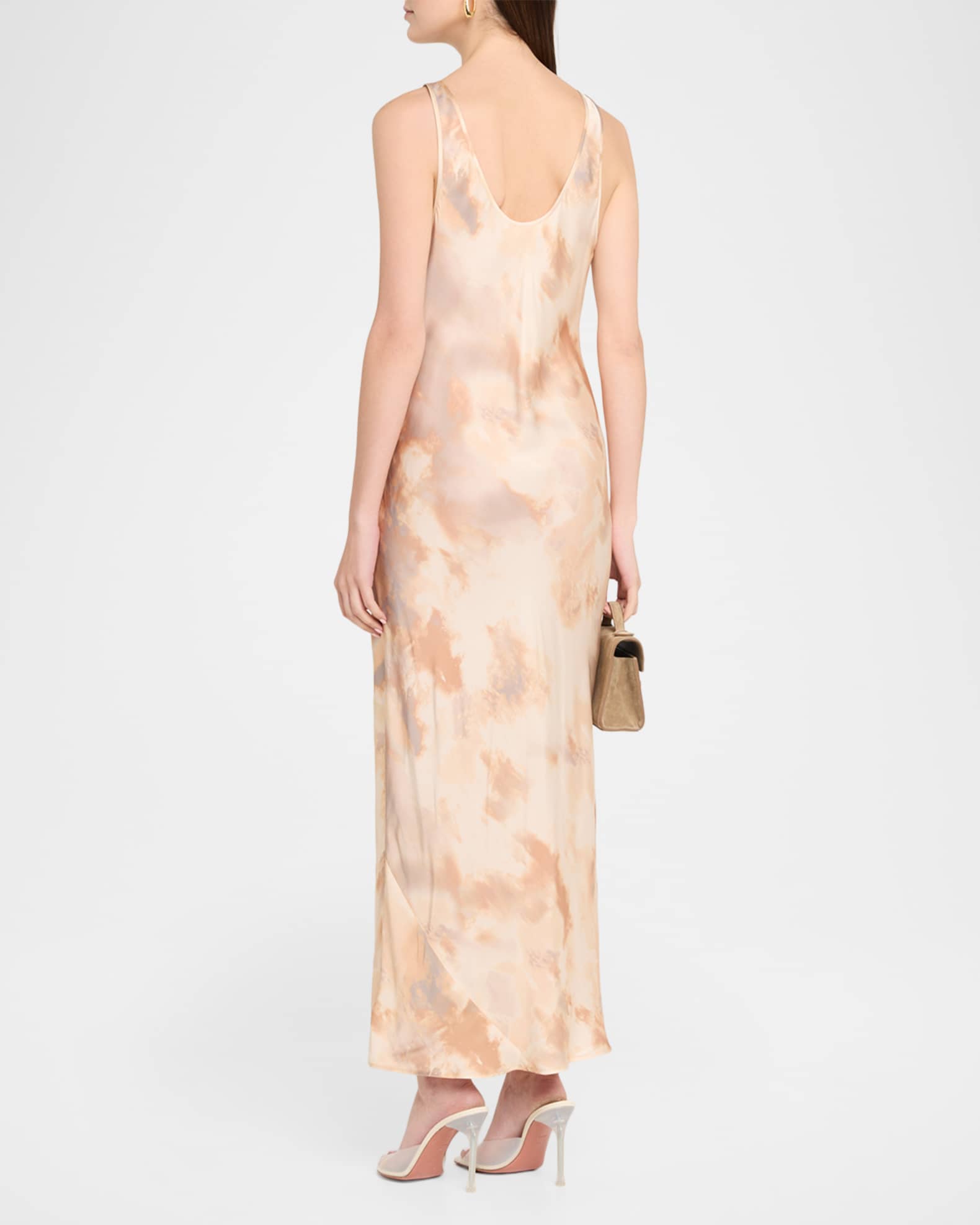 L'Agence Akiya Silk Tank Dress | Neiman Marcus