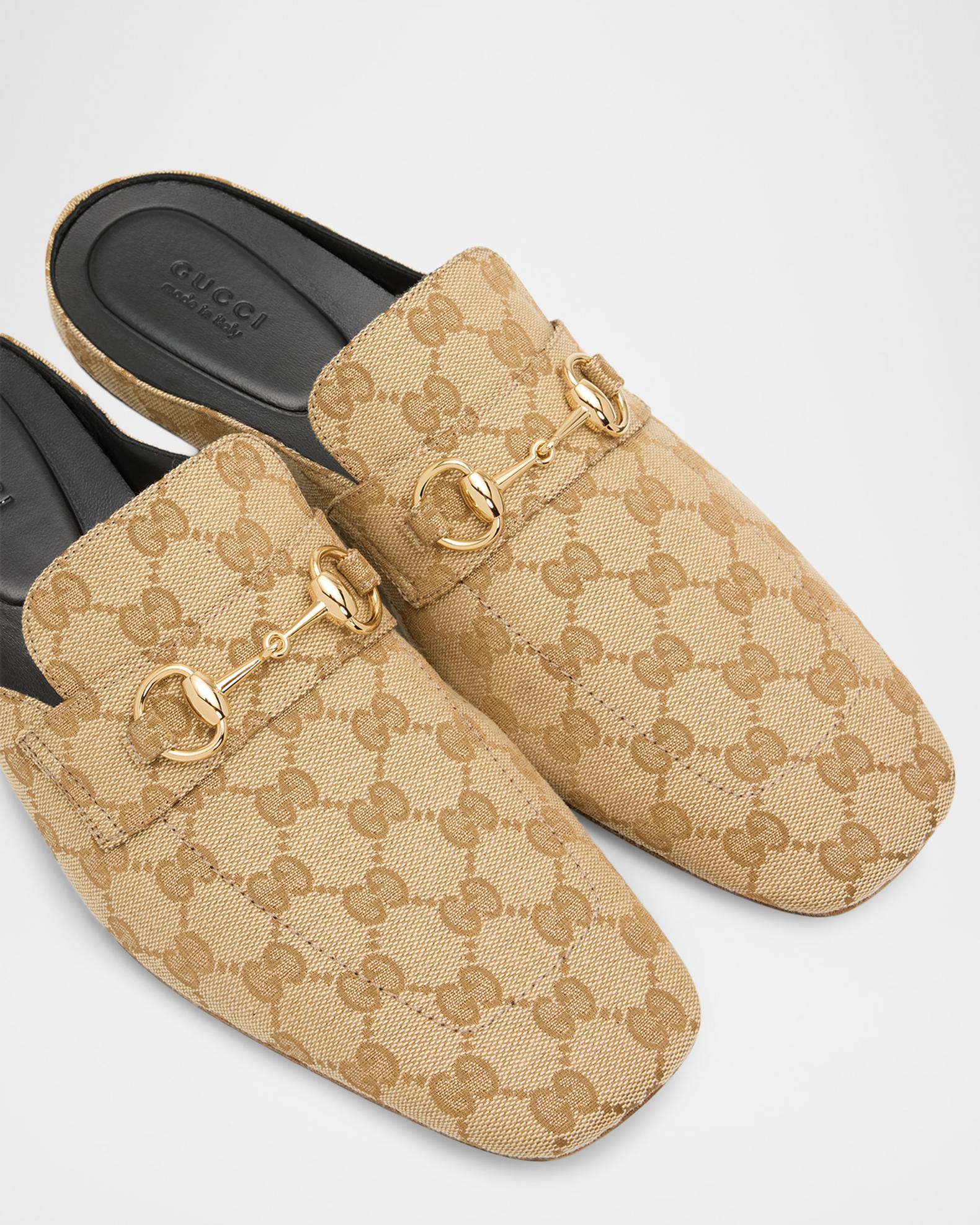 Gucci Ragazzo GG Canvas Loafer Mules | Neiman Marcus