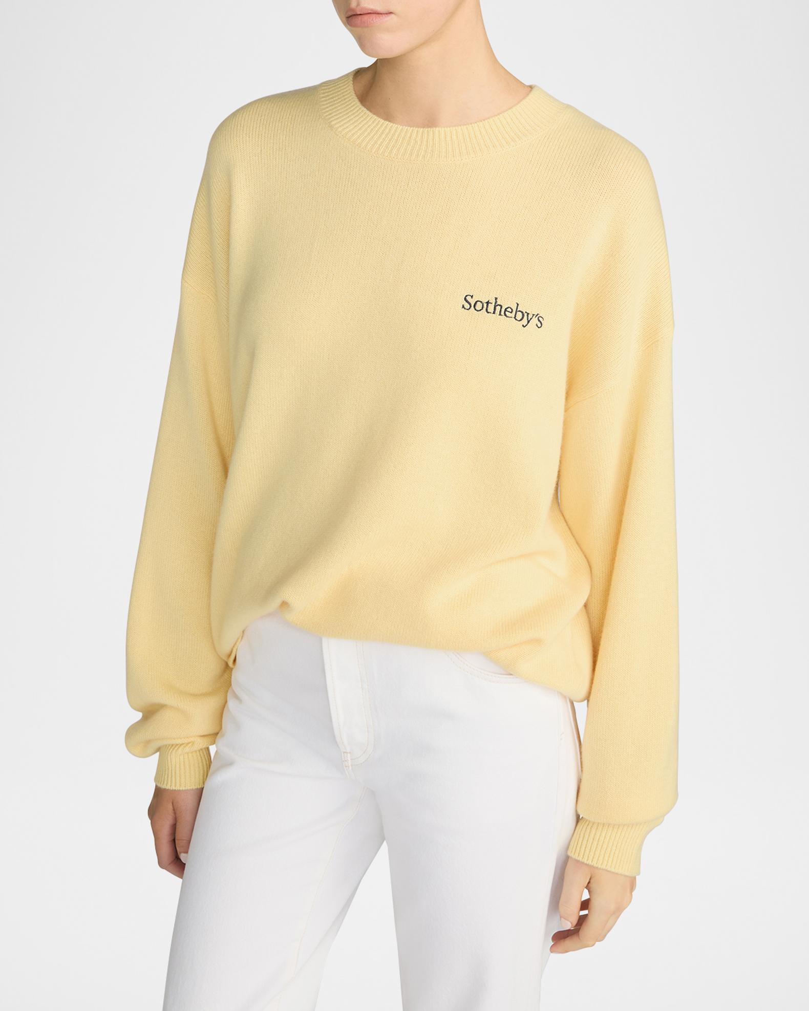 FRAME FRAME x Sotheby's Cashmere Sweater | Neiman Marcus