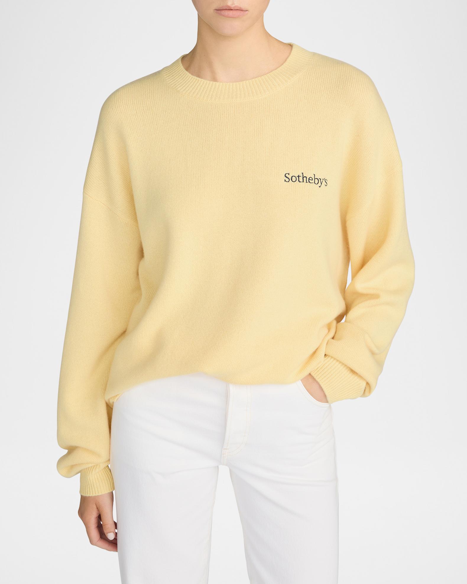 FRAME FRAME x Sotheby's Cashmere Sweater | Neiman Marcus