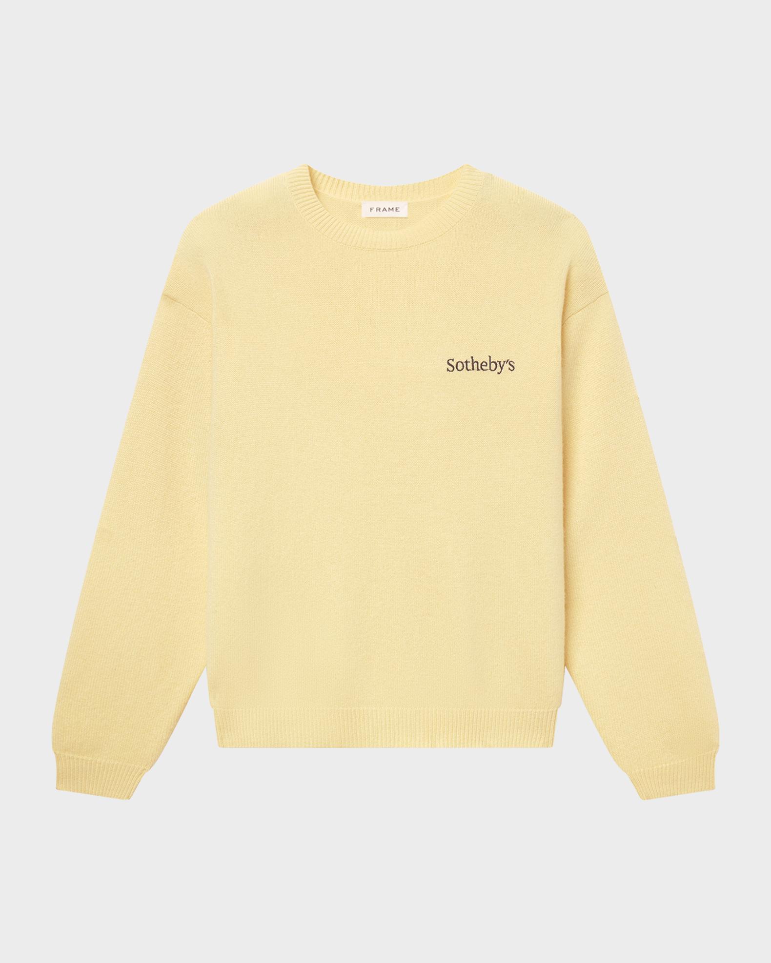 FRAME FRAME x Sotheby's Cashmere Sweater | Neiman Marcus