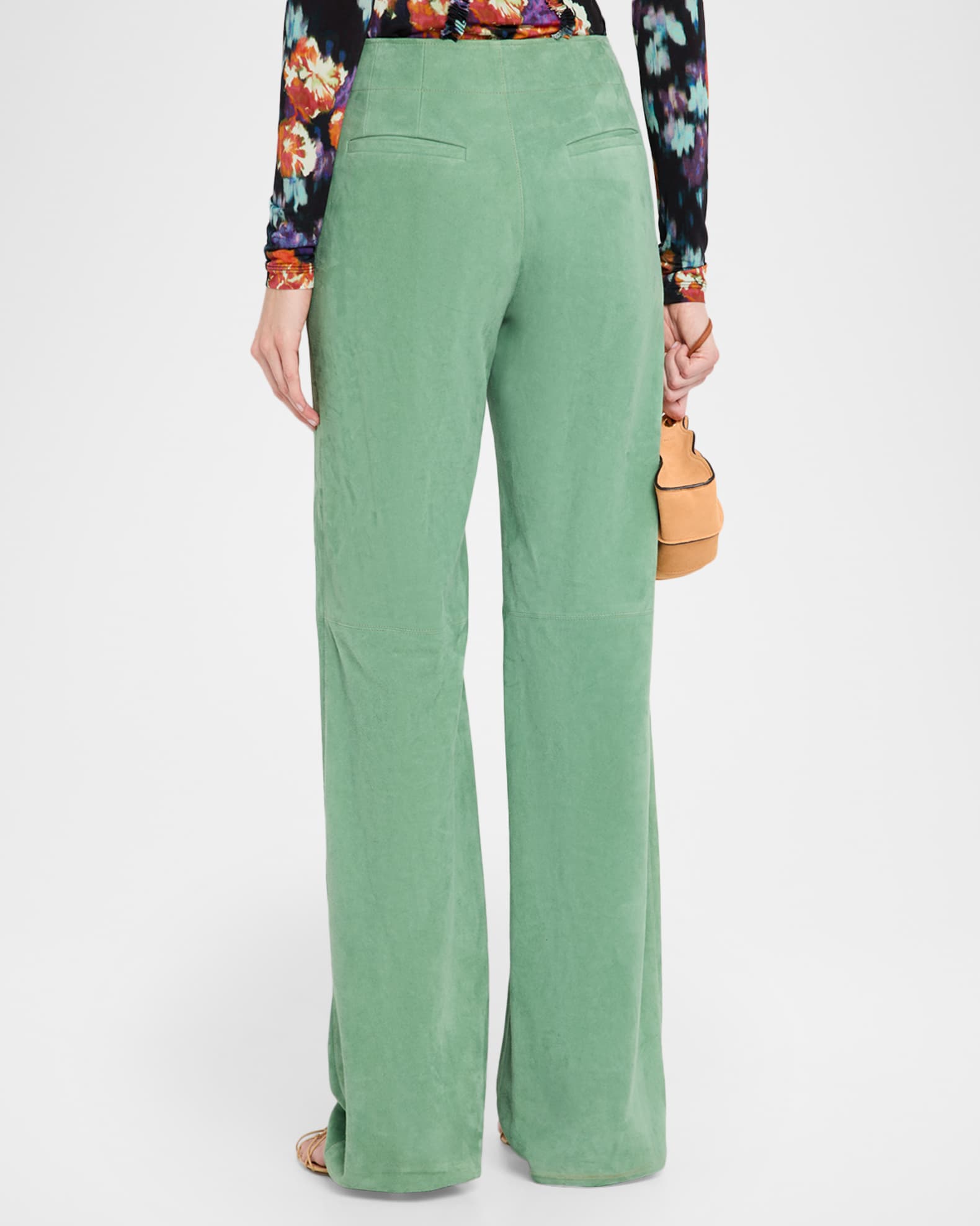 Ulla Johnson Freja Suede Pants | Neiman Marcus