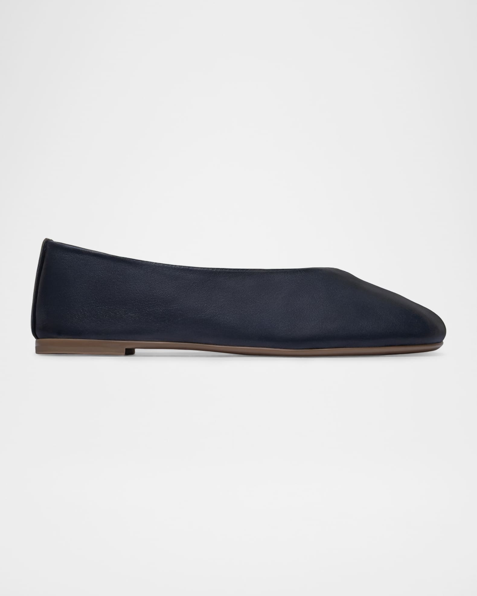 Bernardo Meredith Leather Ballerina Flats | Neiman Marcus