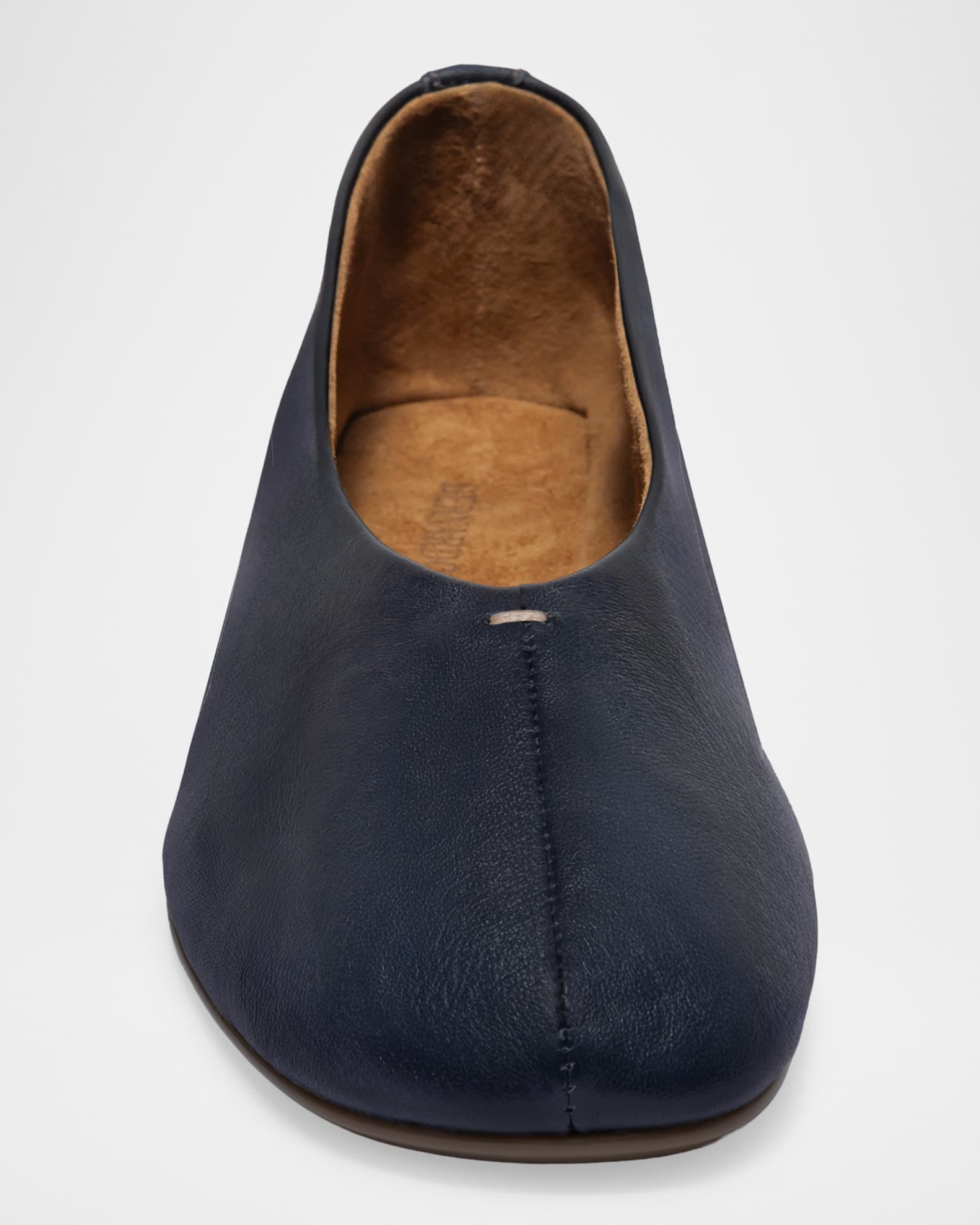 Bernardo Meredith Leather Ballerina Flats | Neiman Marcus