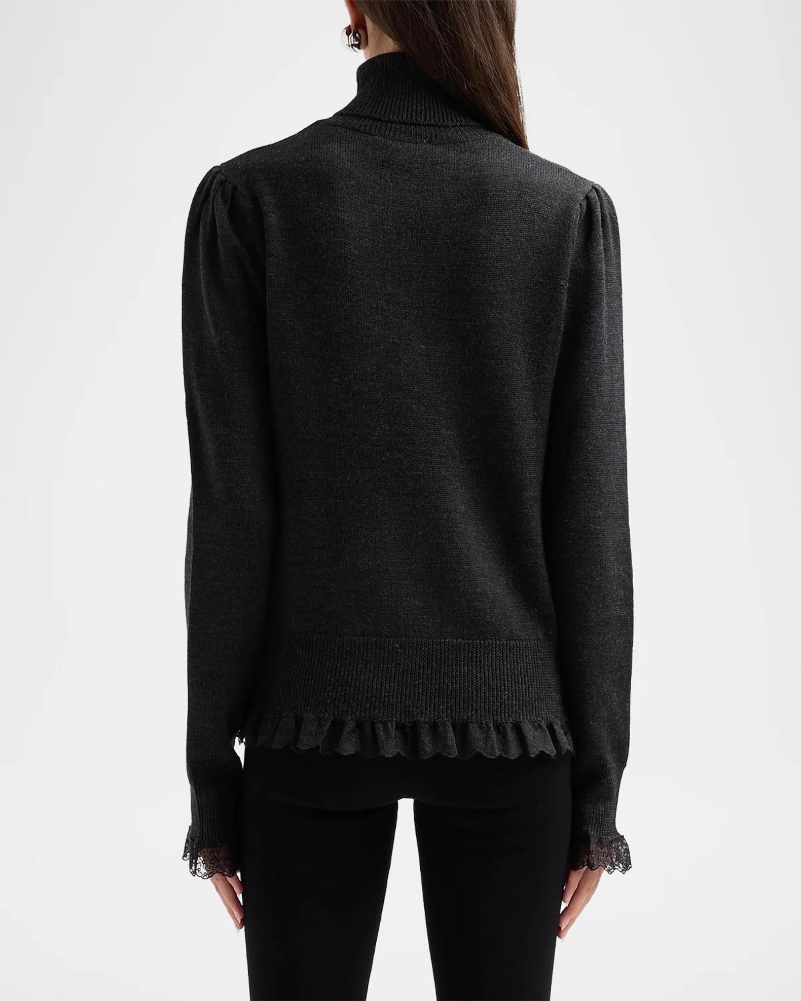 Ganni Merino Wool Turtleneck Sweater | Neiman Marcus