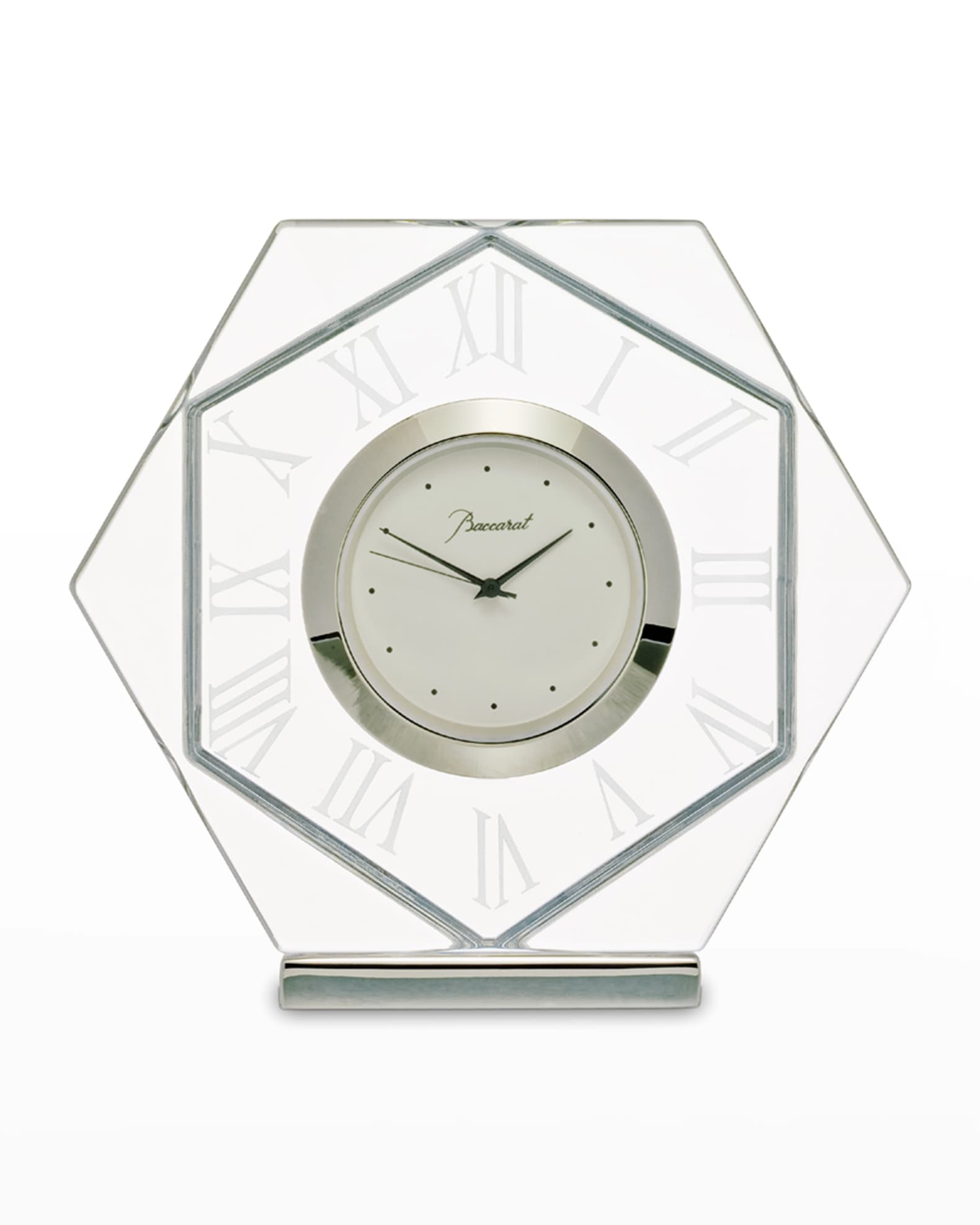 Baccarat Abysse Clock, Large | Neiman Marcus