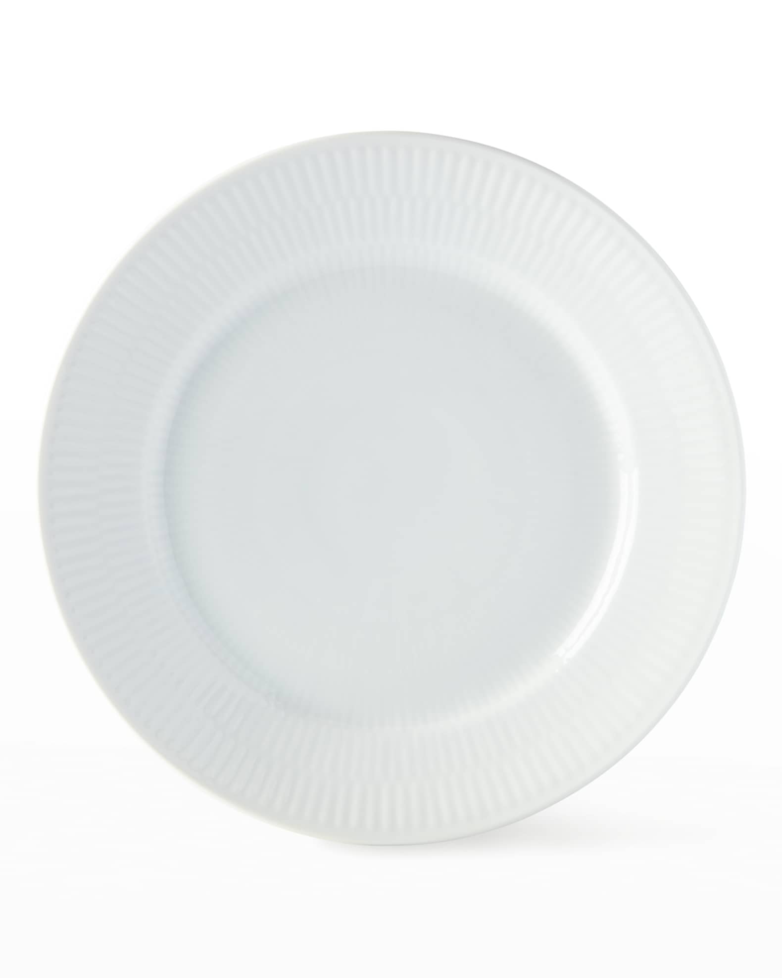 Royal Copenhagen White Fluted Dinner Plate | Neiman Marcus