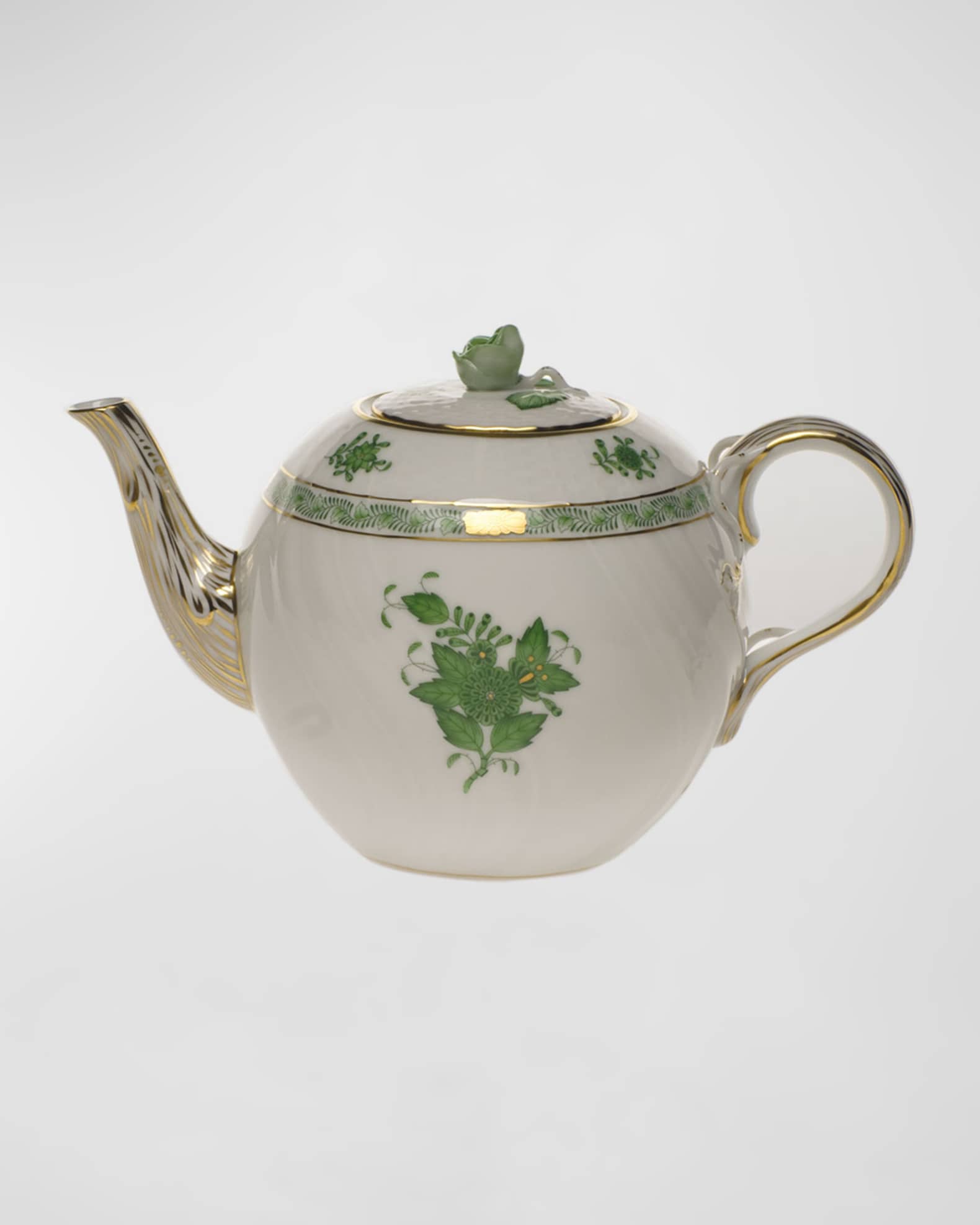 Herend Chinese Bouquet Teapot | Neiman Marcus