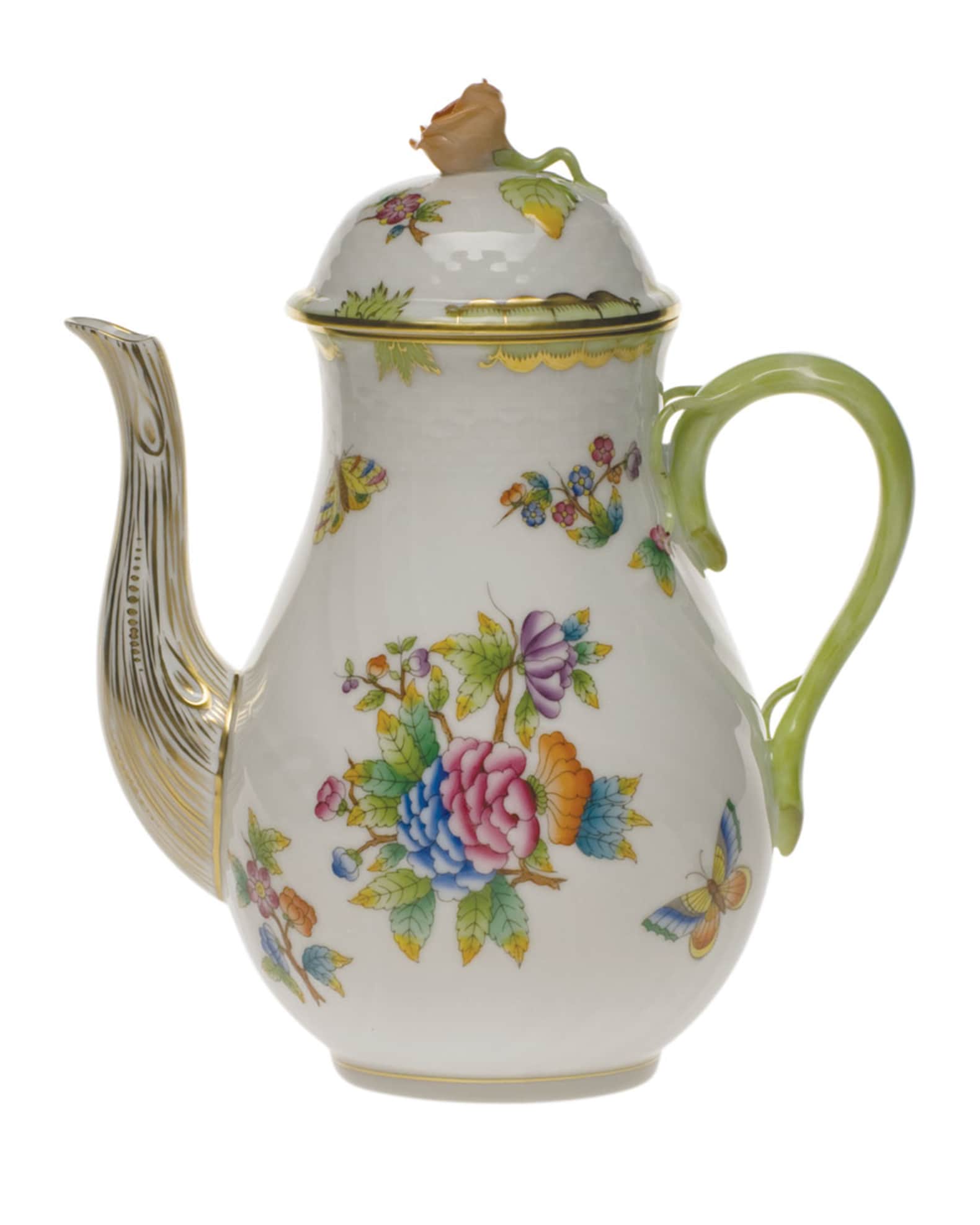 Herend Queen Victoria Coffee Pot | Neiman Marcus