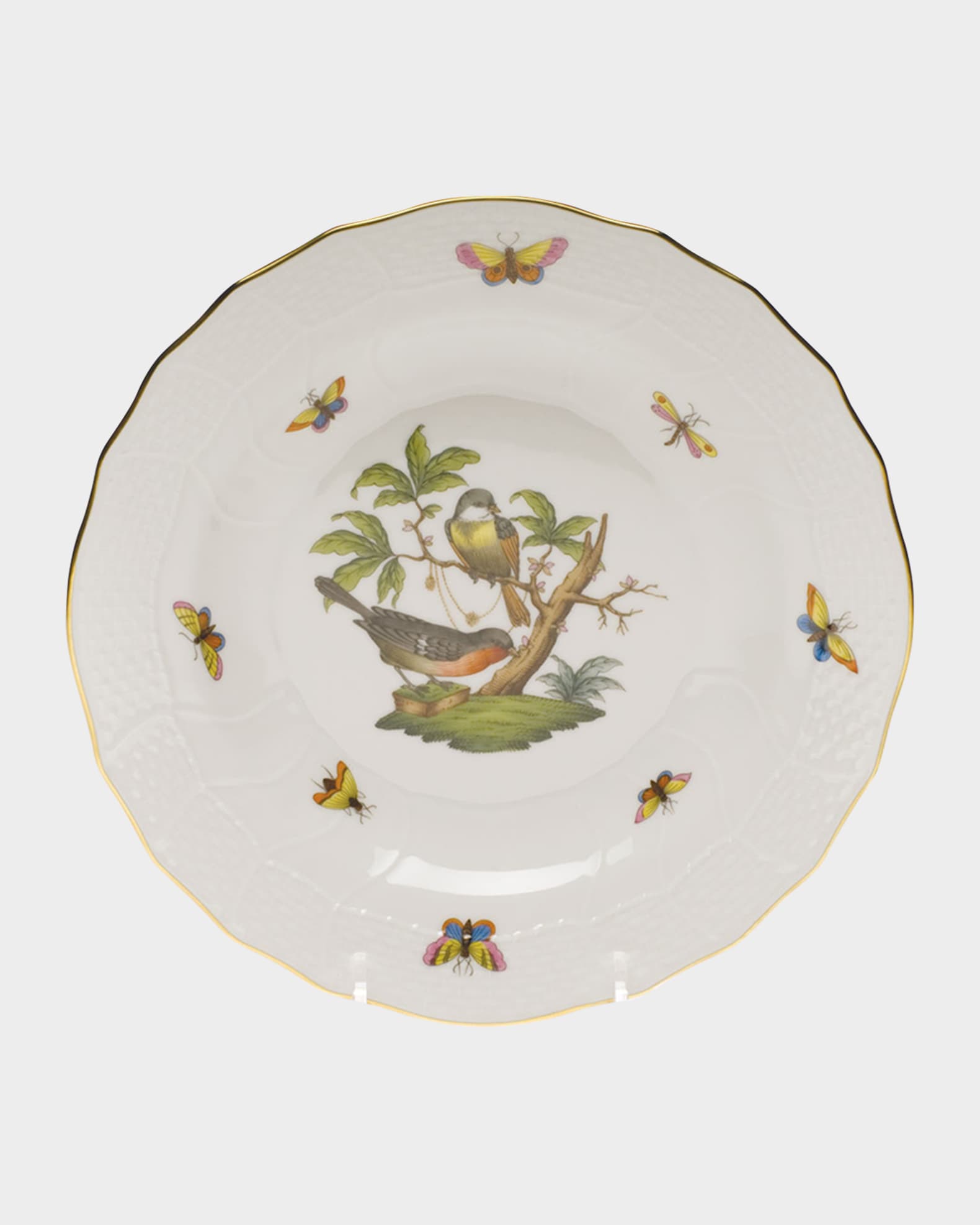 Herend Rothschild Bird Dessert Plate #2 | Neiman Marcus