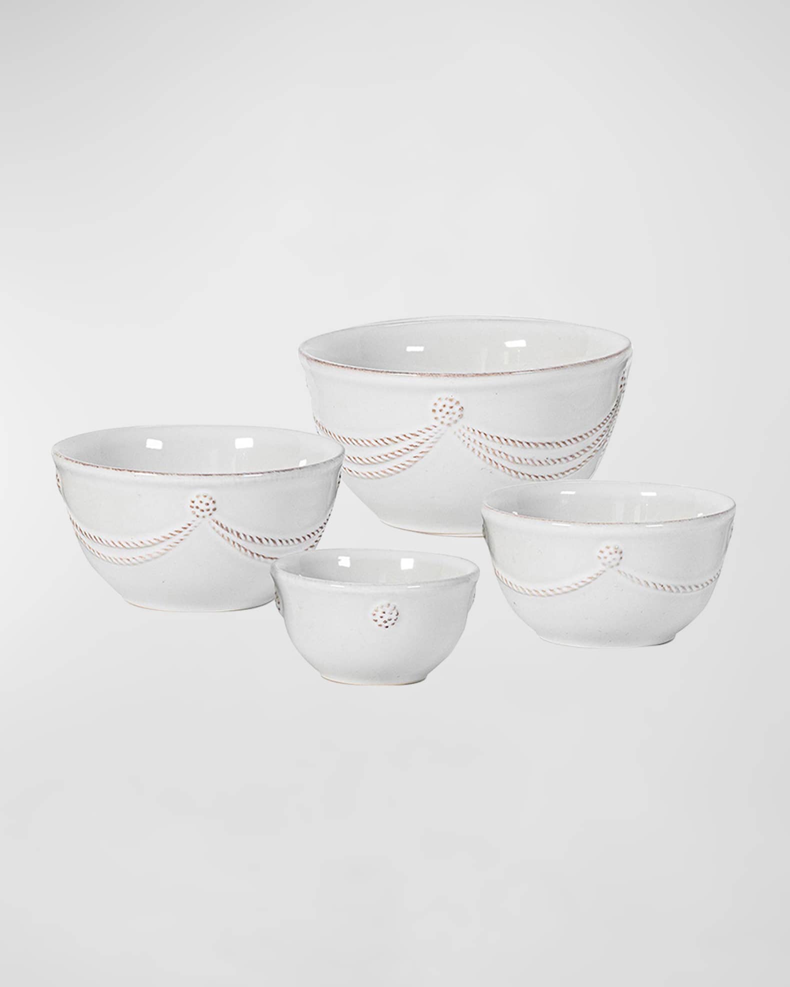 Juliska Berry & Thread Nesting Prep Bowl Set/4pc - Whitewash | Neiman ...