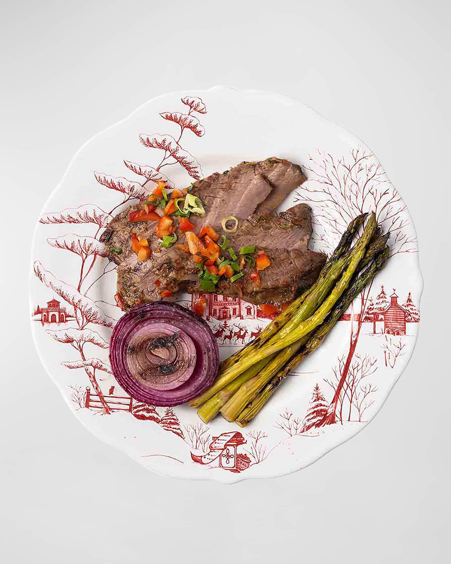 Country Estate Winter Frolic Ruby Dinnerware Collection | Neiman Marcus